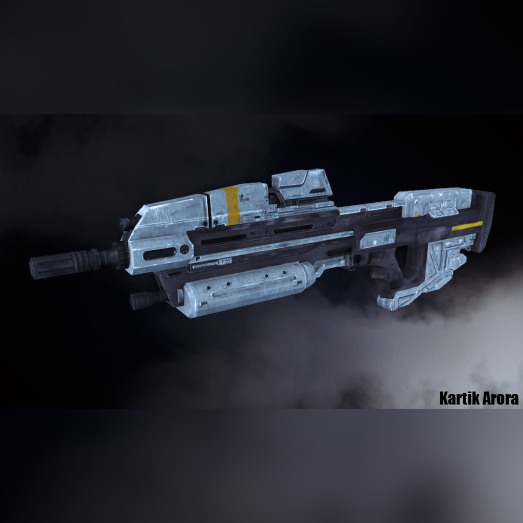 ArtStation - MA37 Assault Rifle
