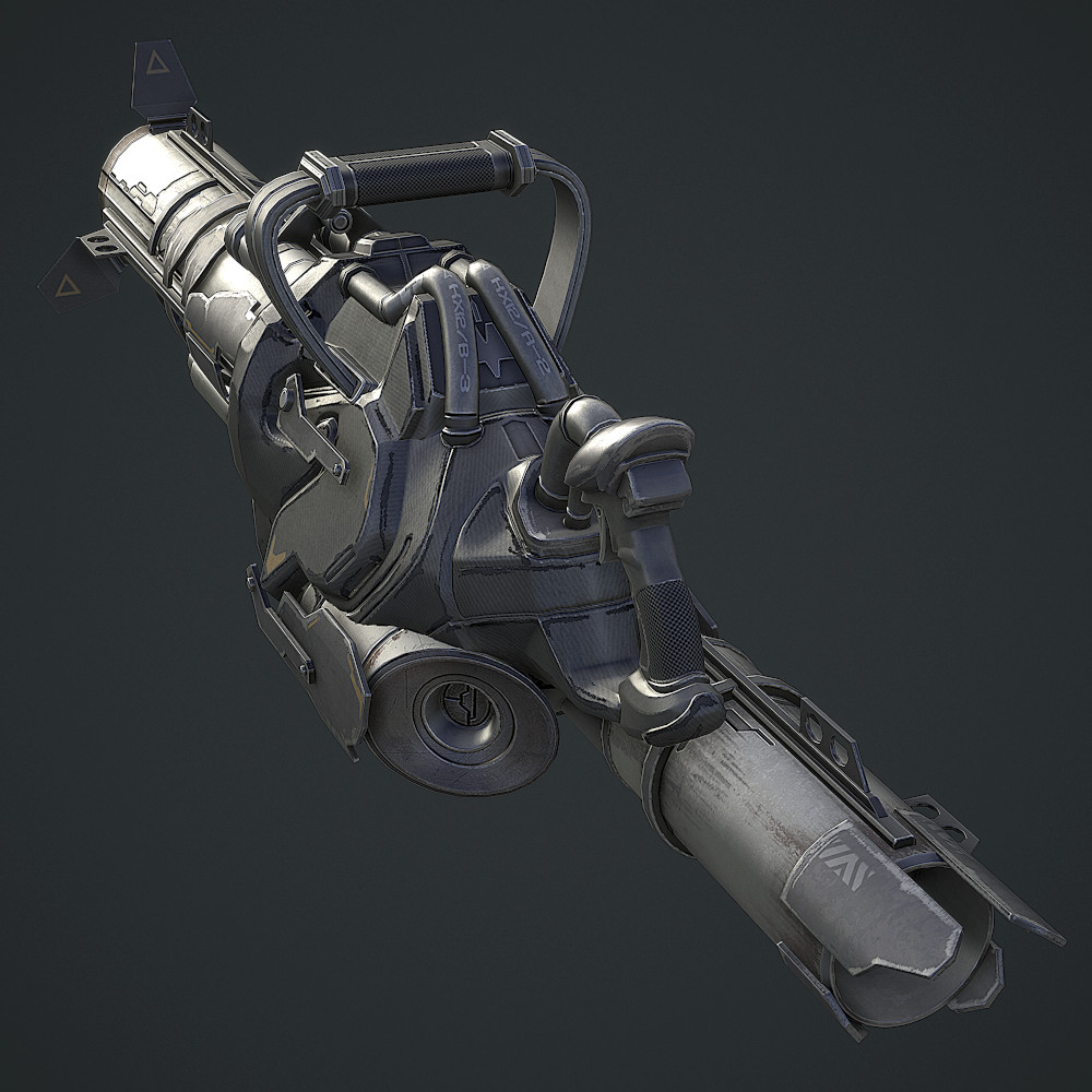 ArtStation - Rocket Launcher, Alien Rage