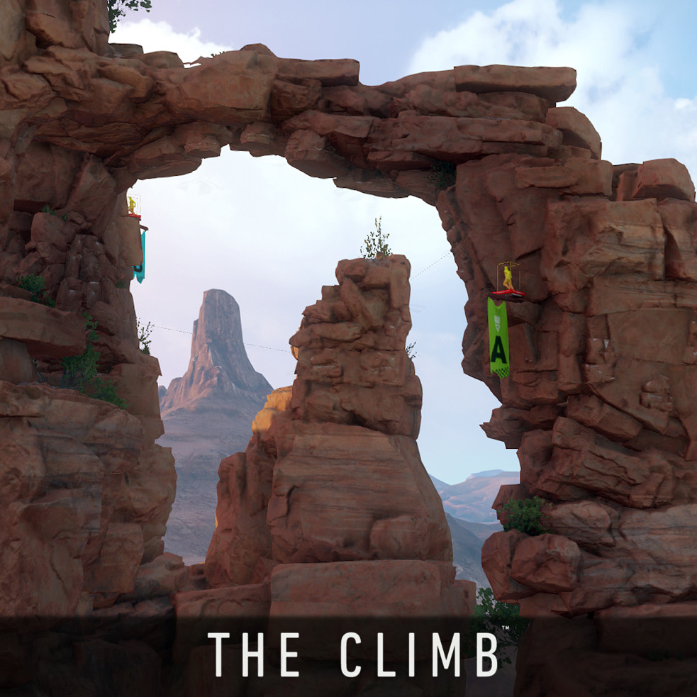 ArtStation - The Climb - Red Rock Level