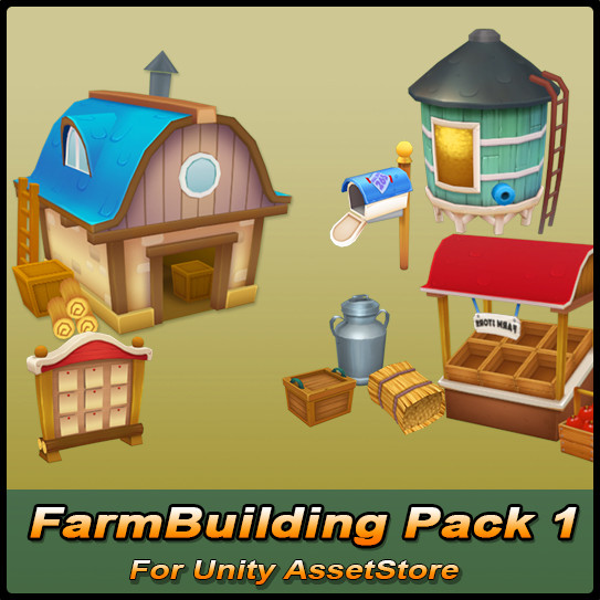 ArtStation - Farm Building PACK 1