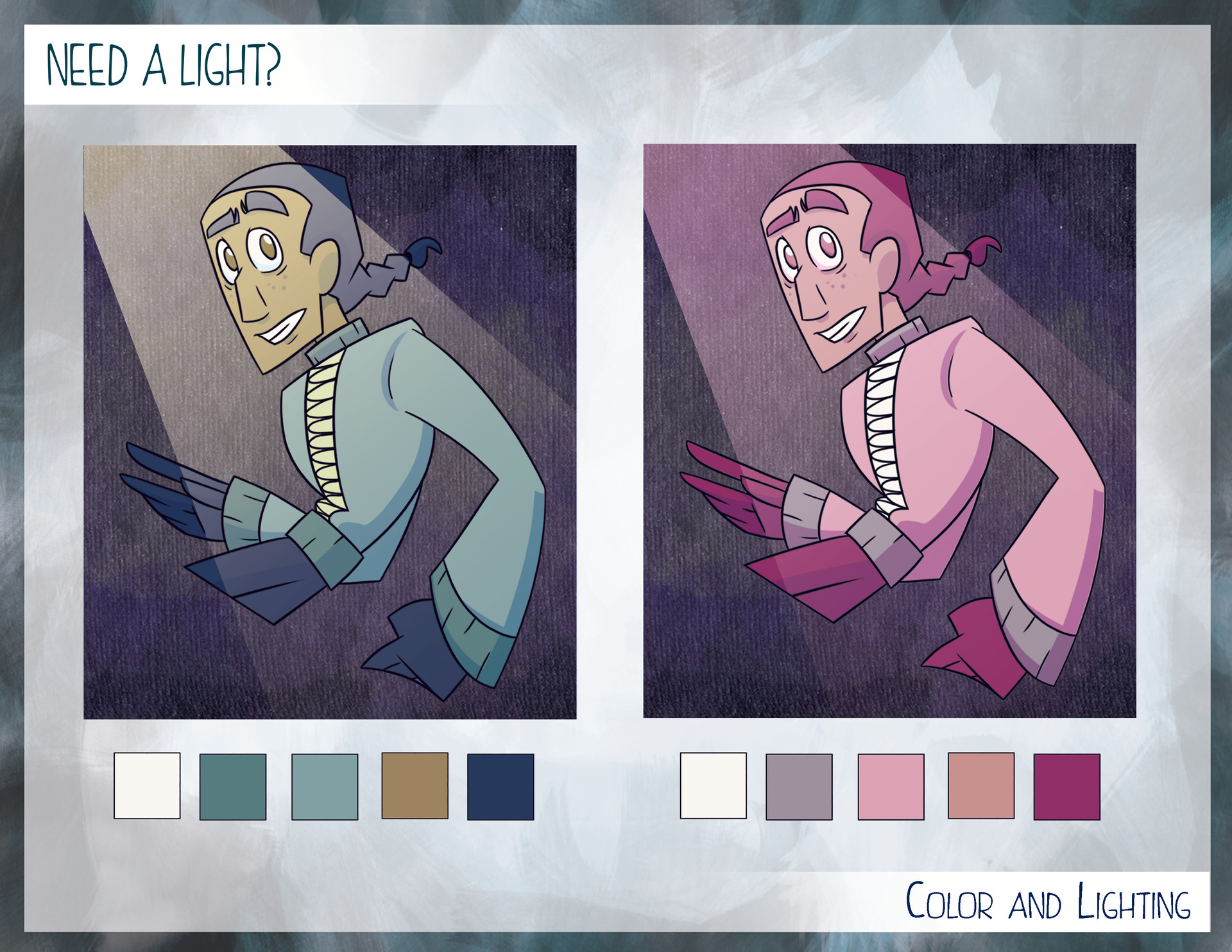 ArtStation - "Need A Light?" Concepts