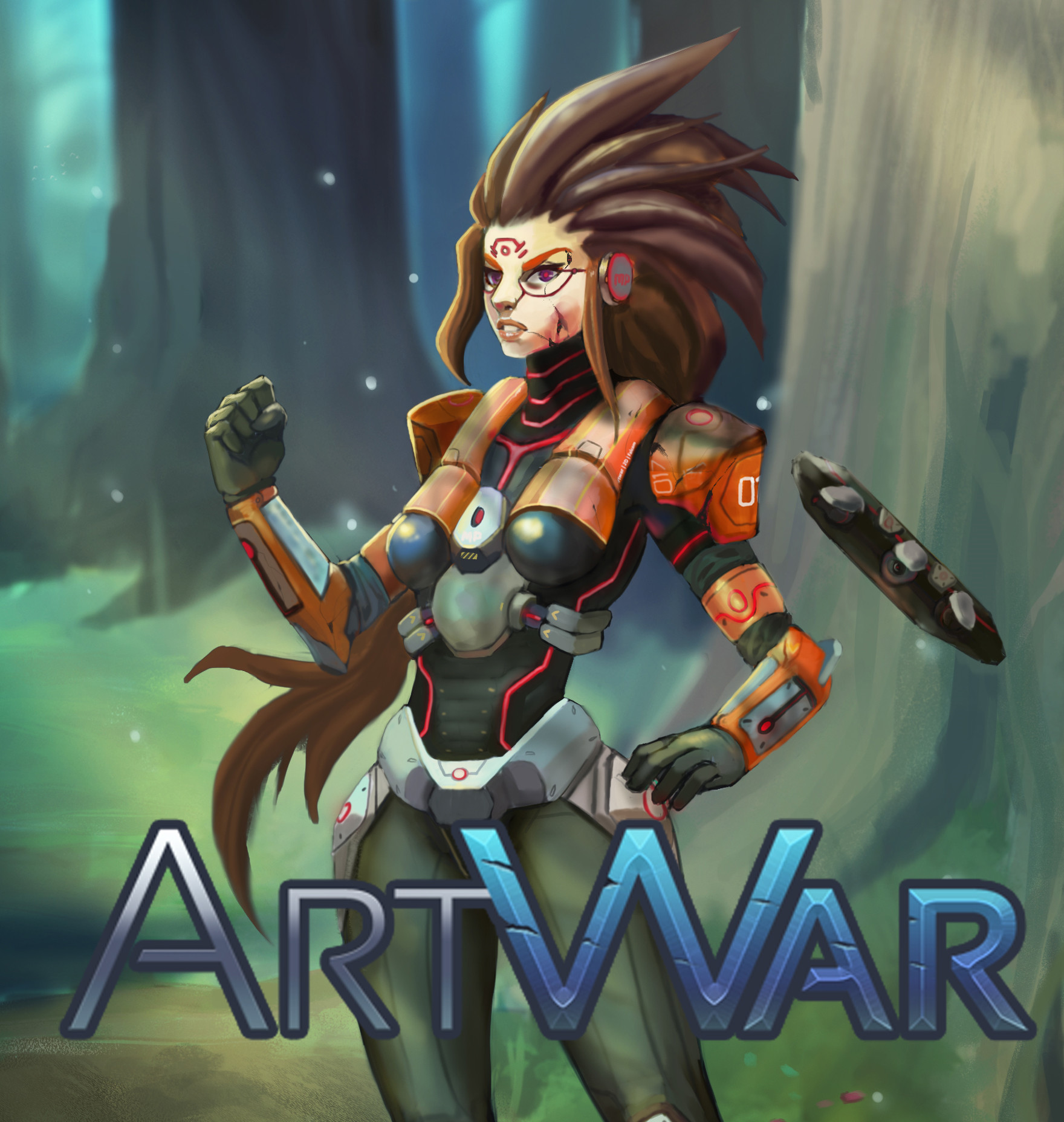 ArtStation - Falcon Defender of All