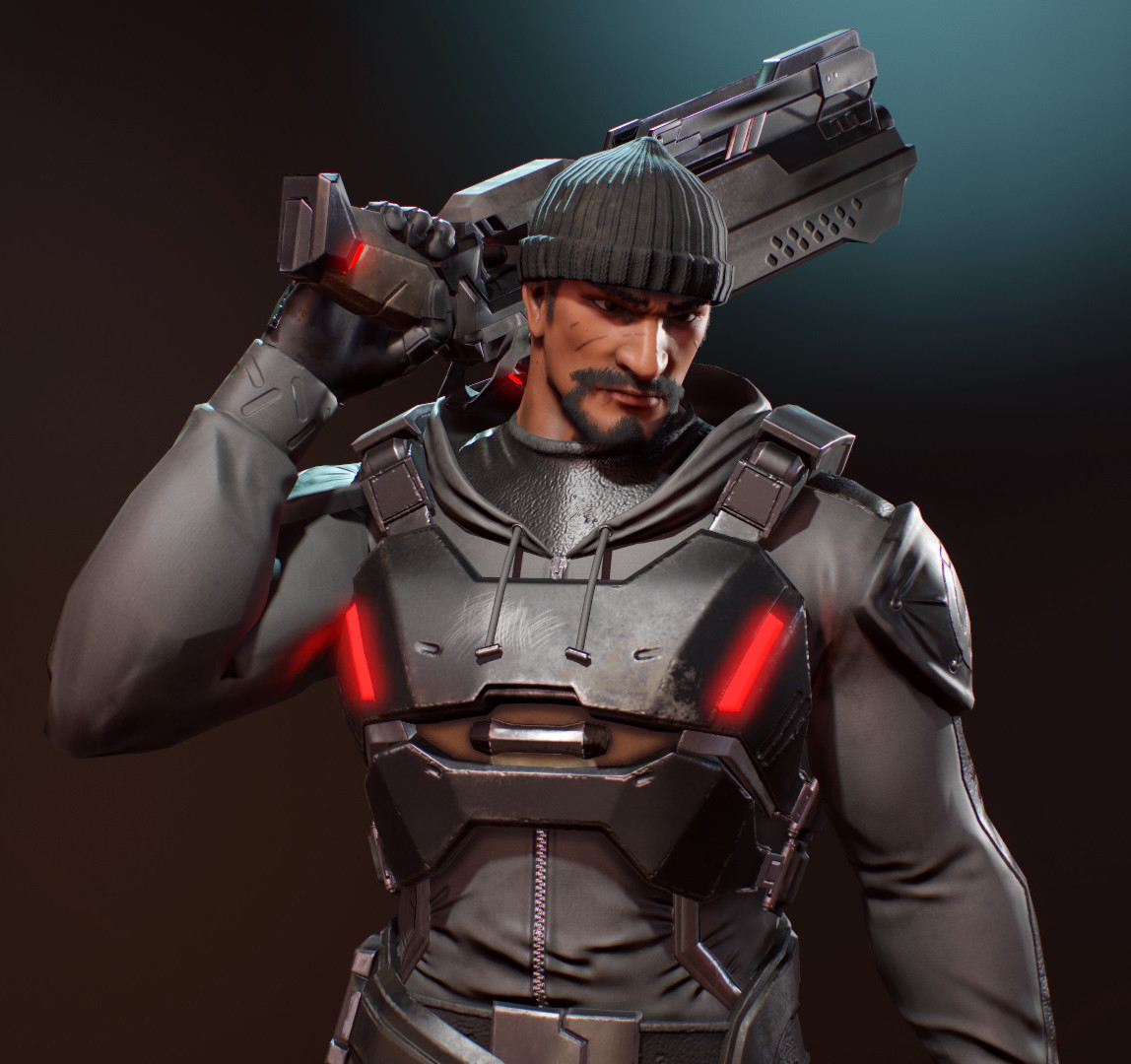 ArtStation - Overwatch - Gabriel reyes
