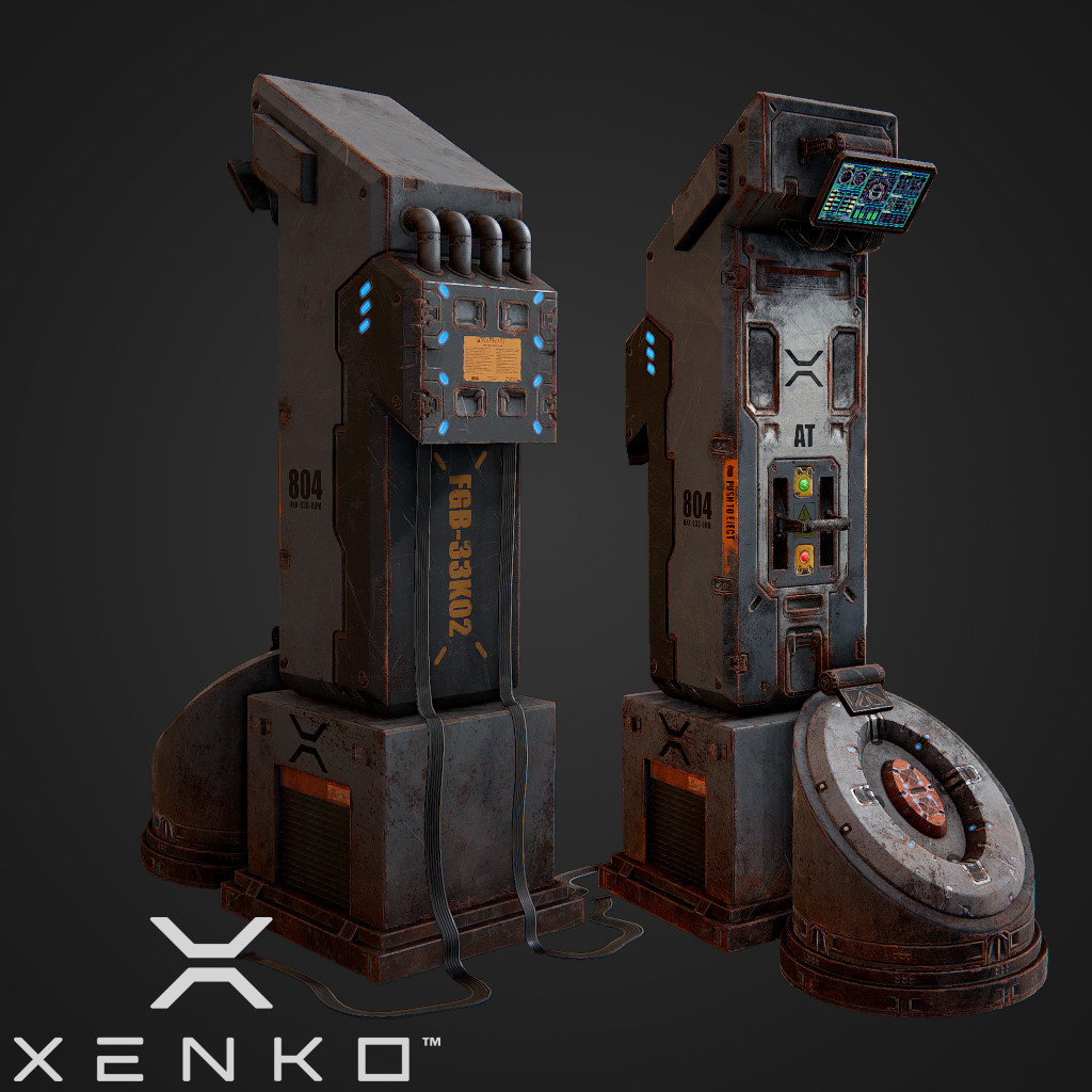 ArtStation - Sci Fi Data Switcher
