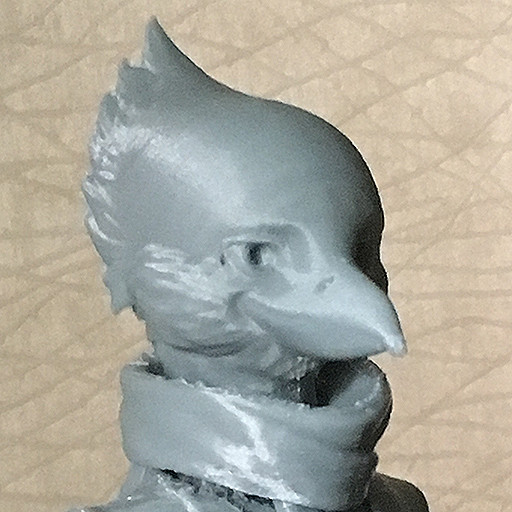 ArtStation - 3d printed avian furry