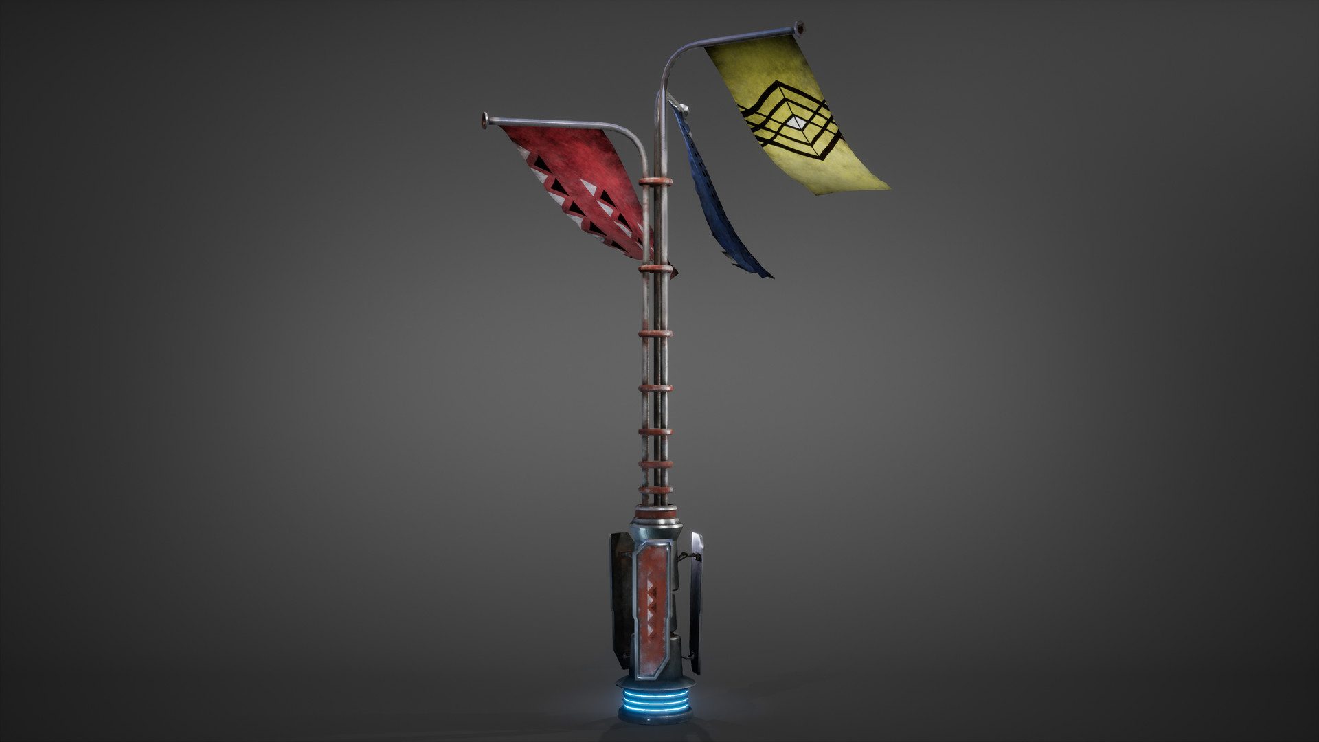 ArtStation - Flagpole (Houdini Texture Anim. in Unreal)