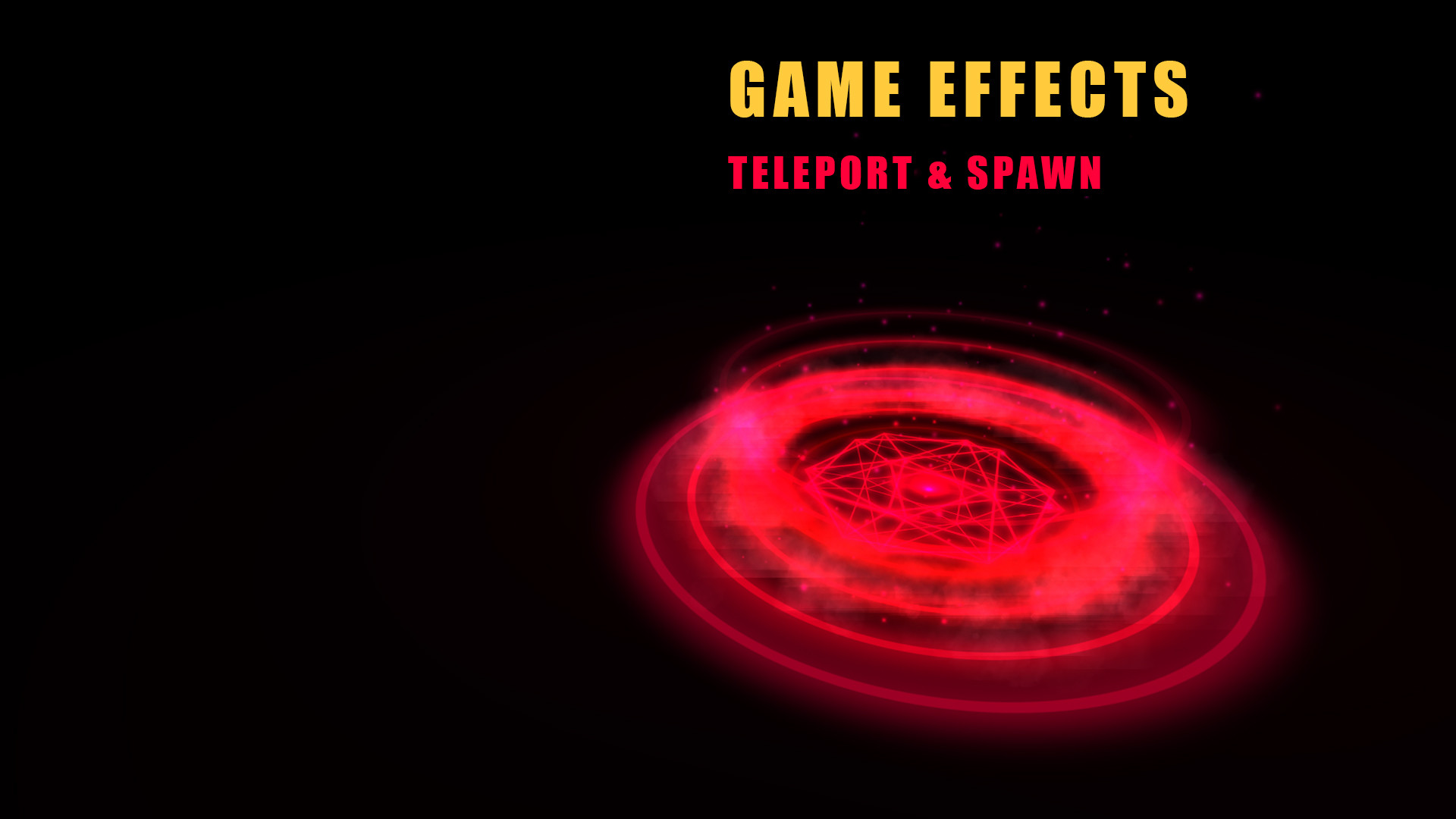 ArtStation - Game Effects - Teleport & Spawn