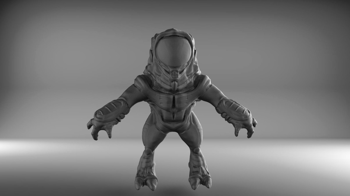 ArtStation - dwarf alien