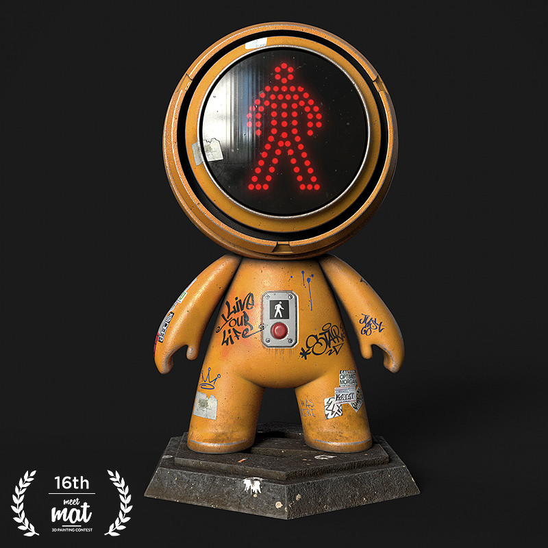 ArtStation - Substance Painter Competition: Urban Mat