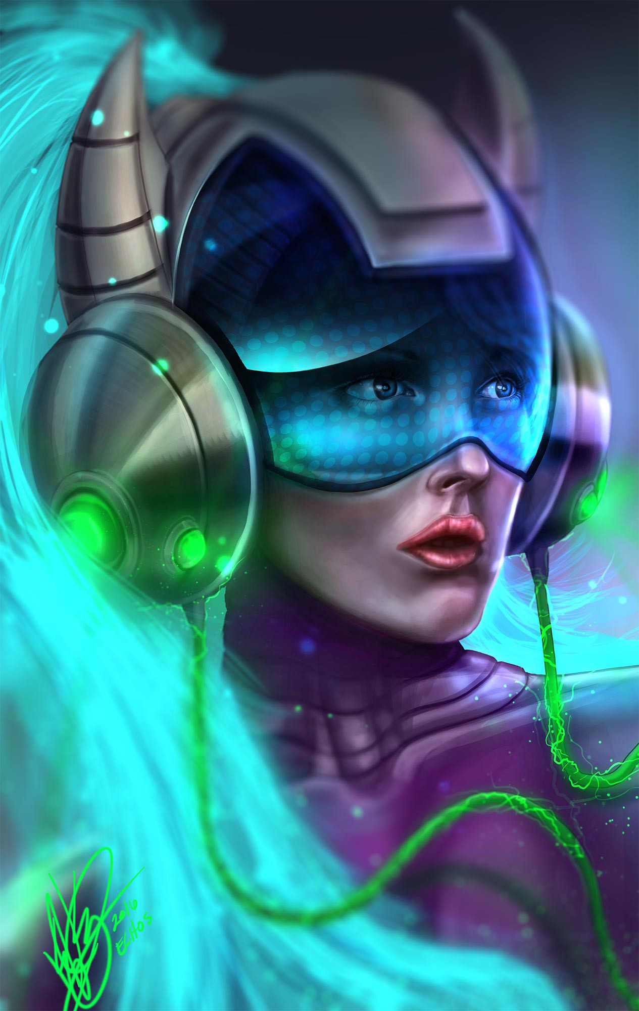 ArtStation - DJ Reba - Speed Paint