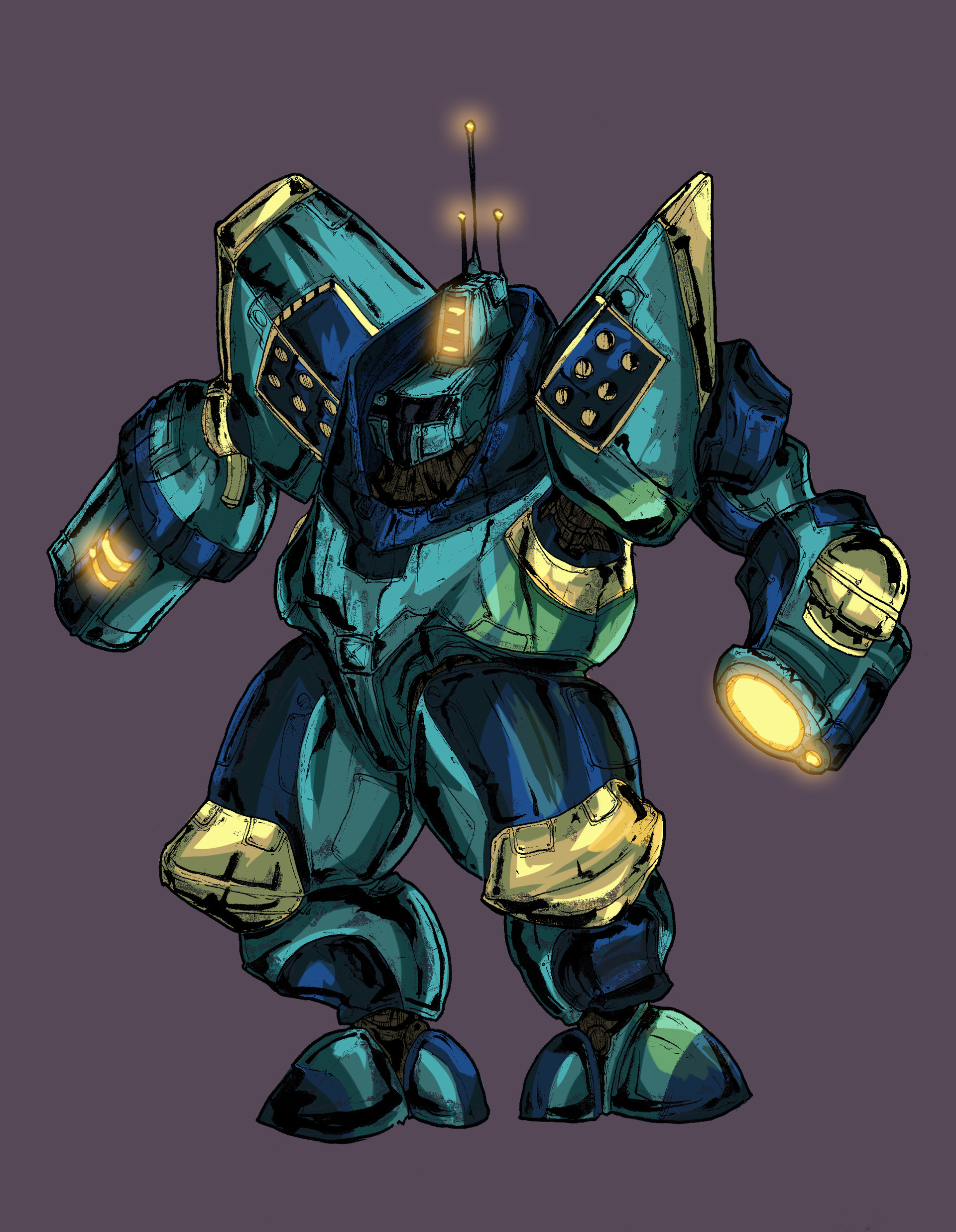 ArtStation - Mech Warrior 2