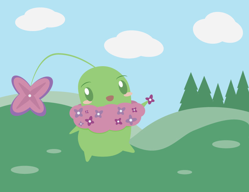 ArtStation - Spring Bean Creature Project