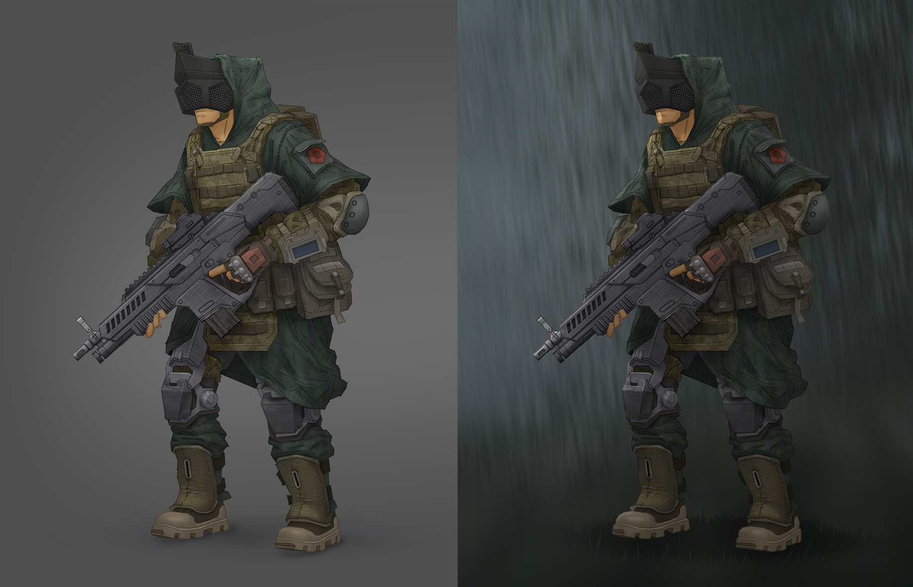 ArtStation - Military character concept