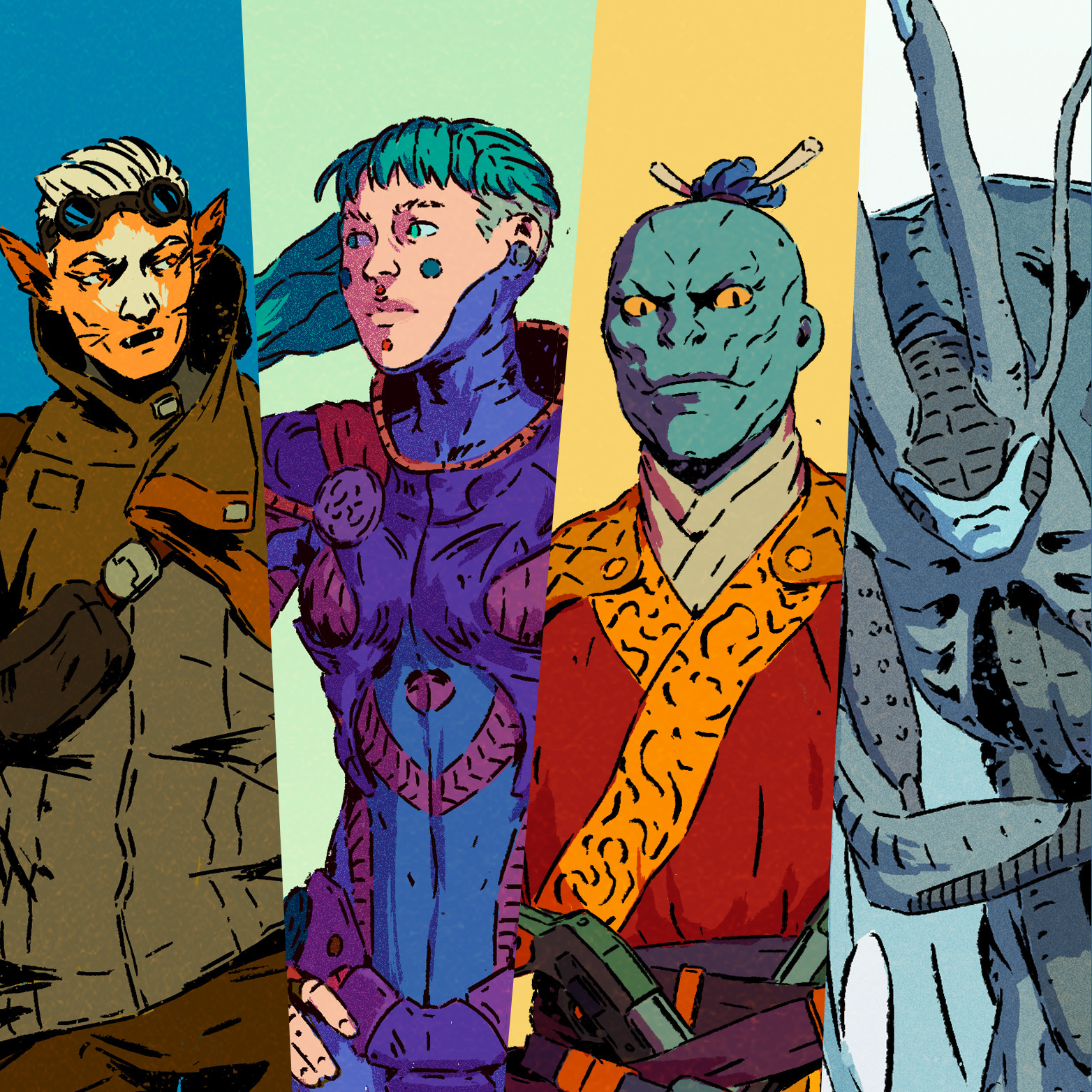 ArtStation - Strange Fiction concept art