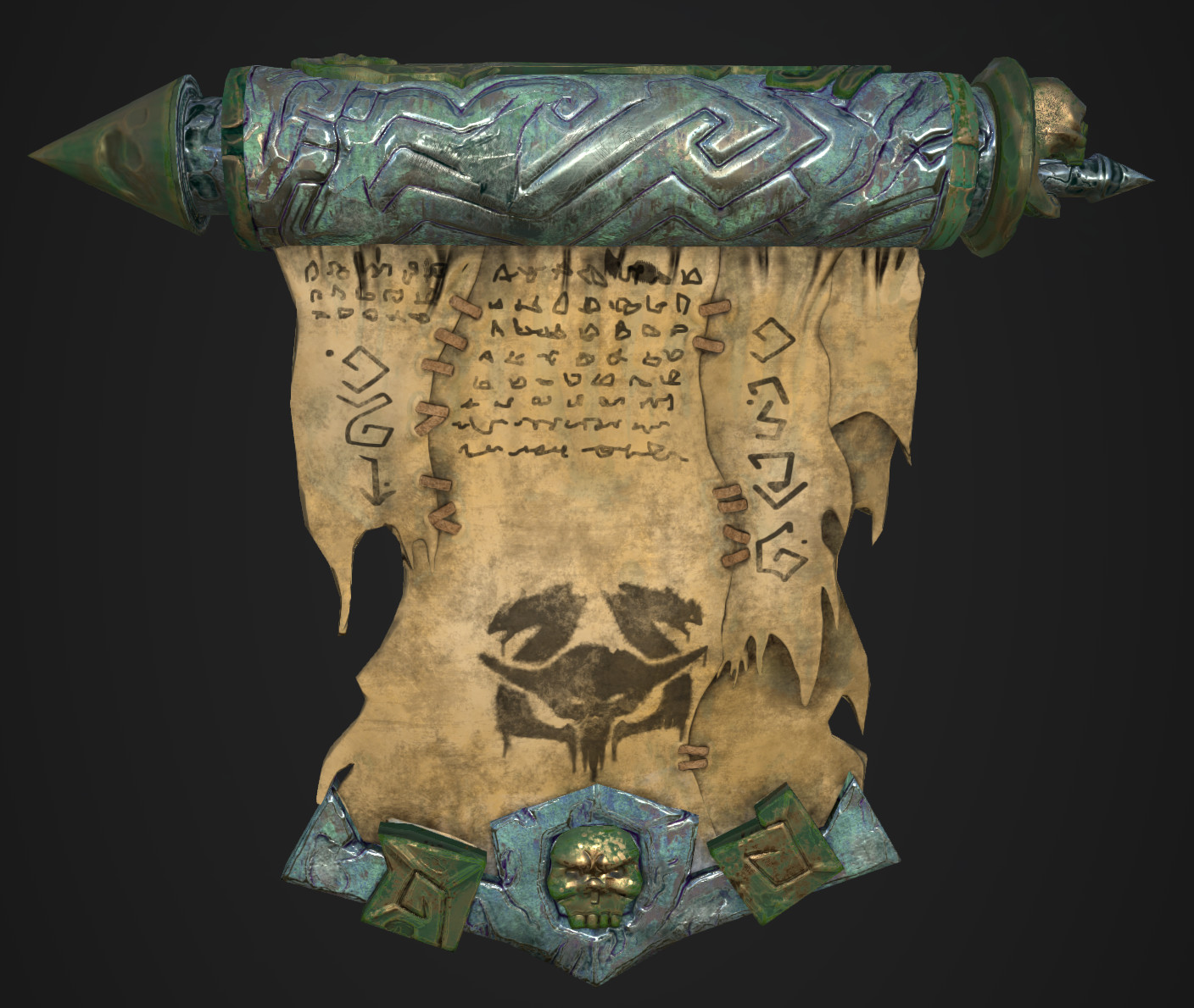 ArtStation - Darksiders Scroll