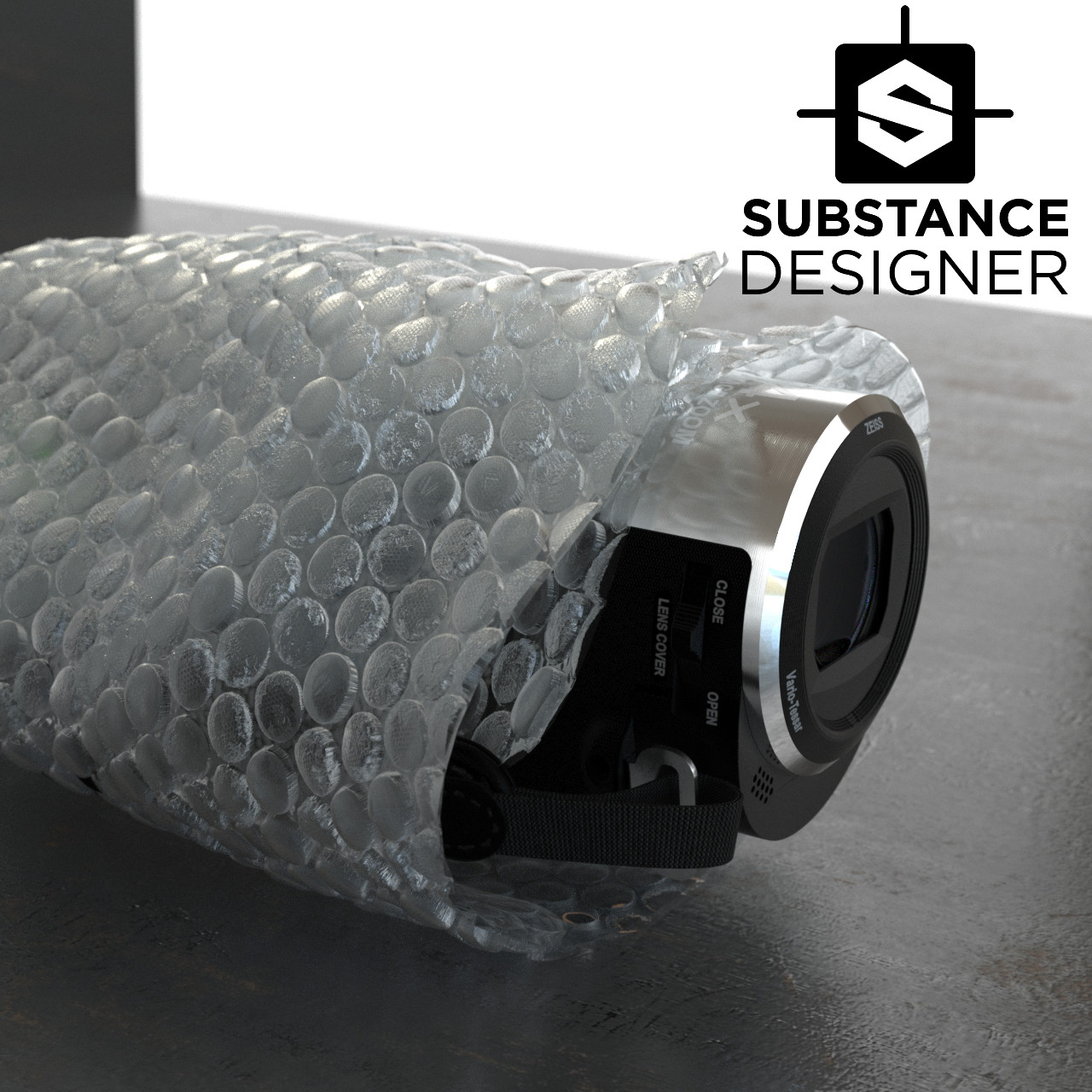 ArtStation - Bubble Sheet PBR Material Design