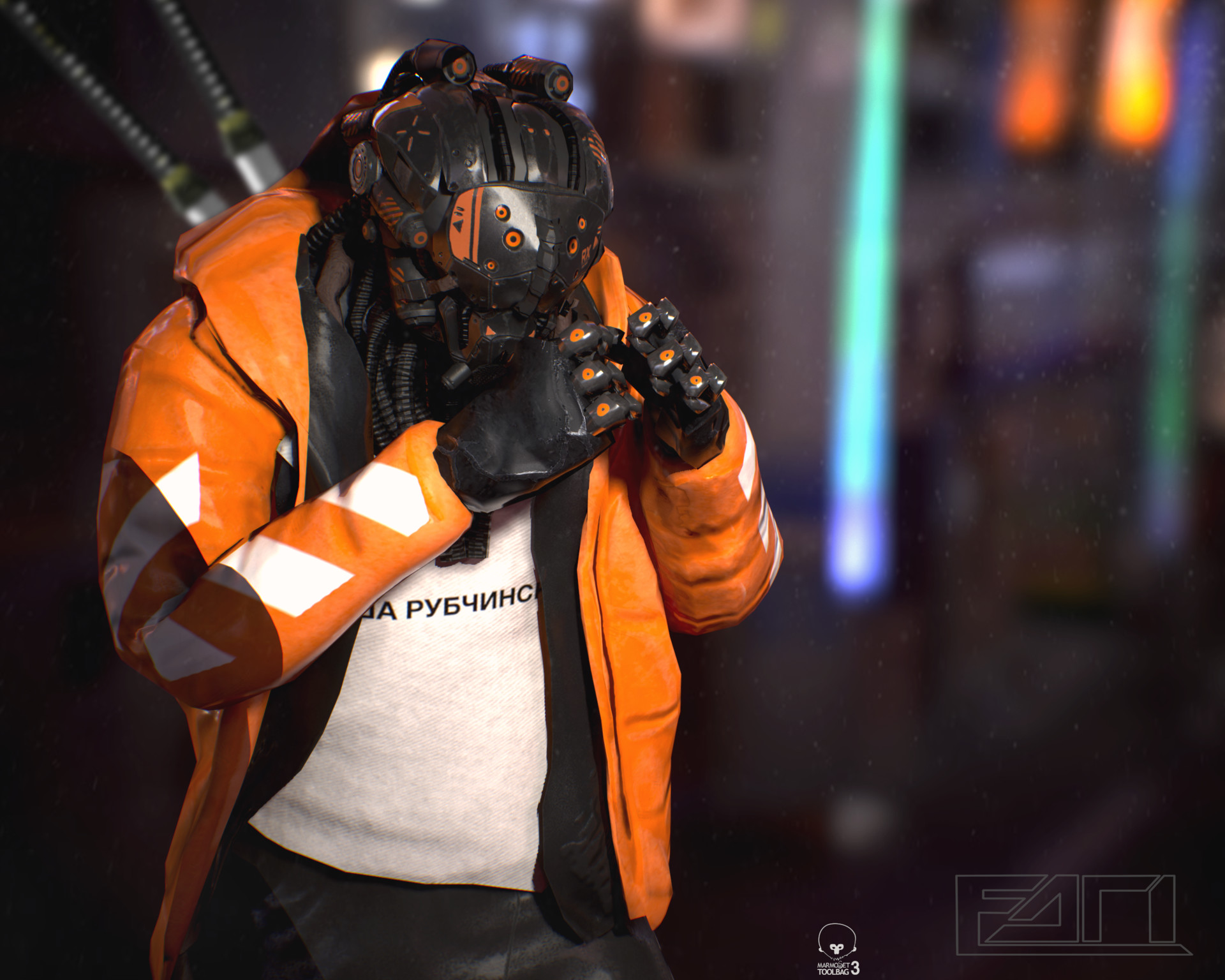 ArtStation - Hype-beast Cyborg