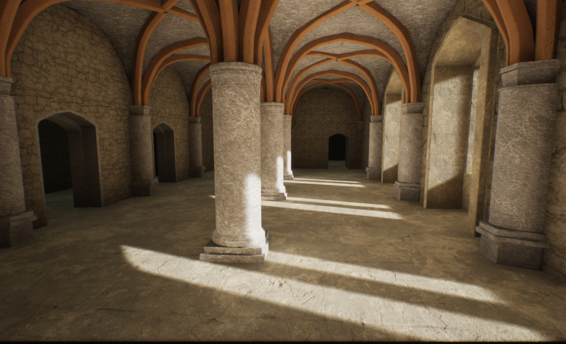 ArtStation - English Abbey