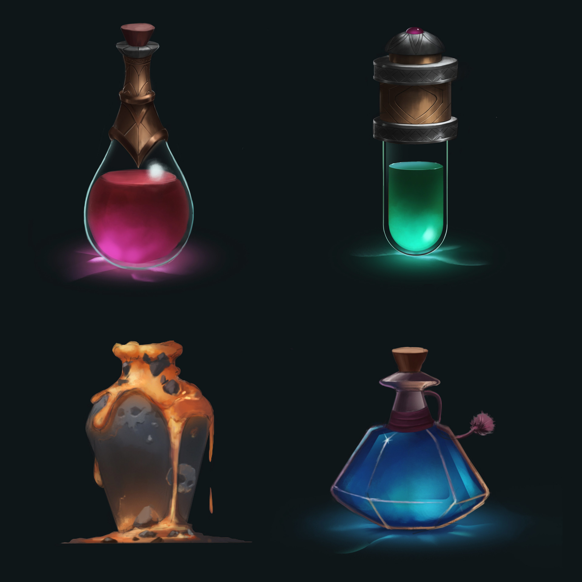ArtStation - Potions