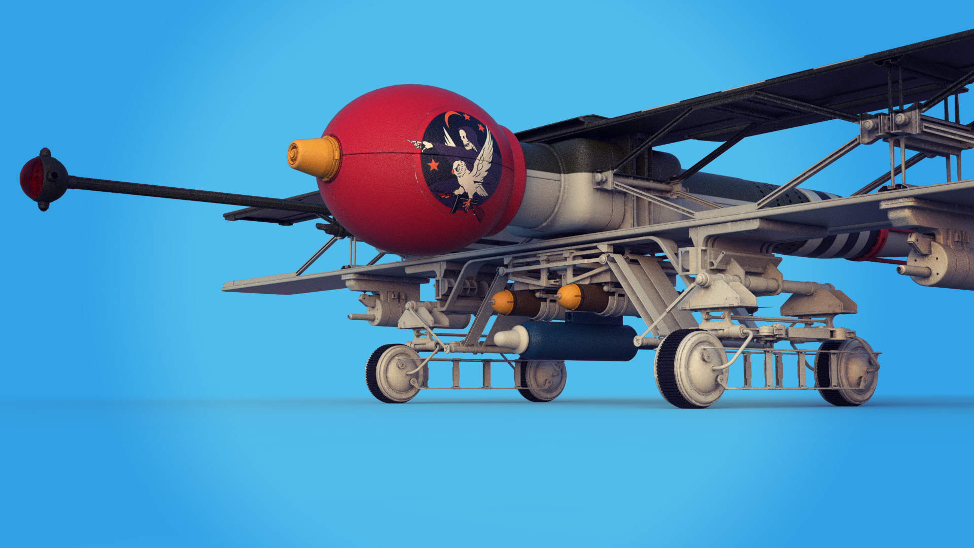 ArtStation - "Toccoa Howler" Automated Light Bomber