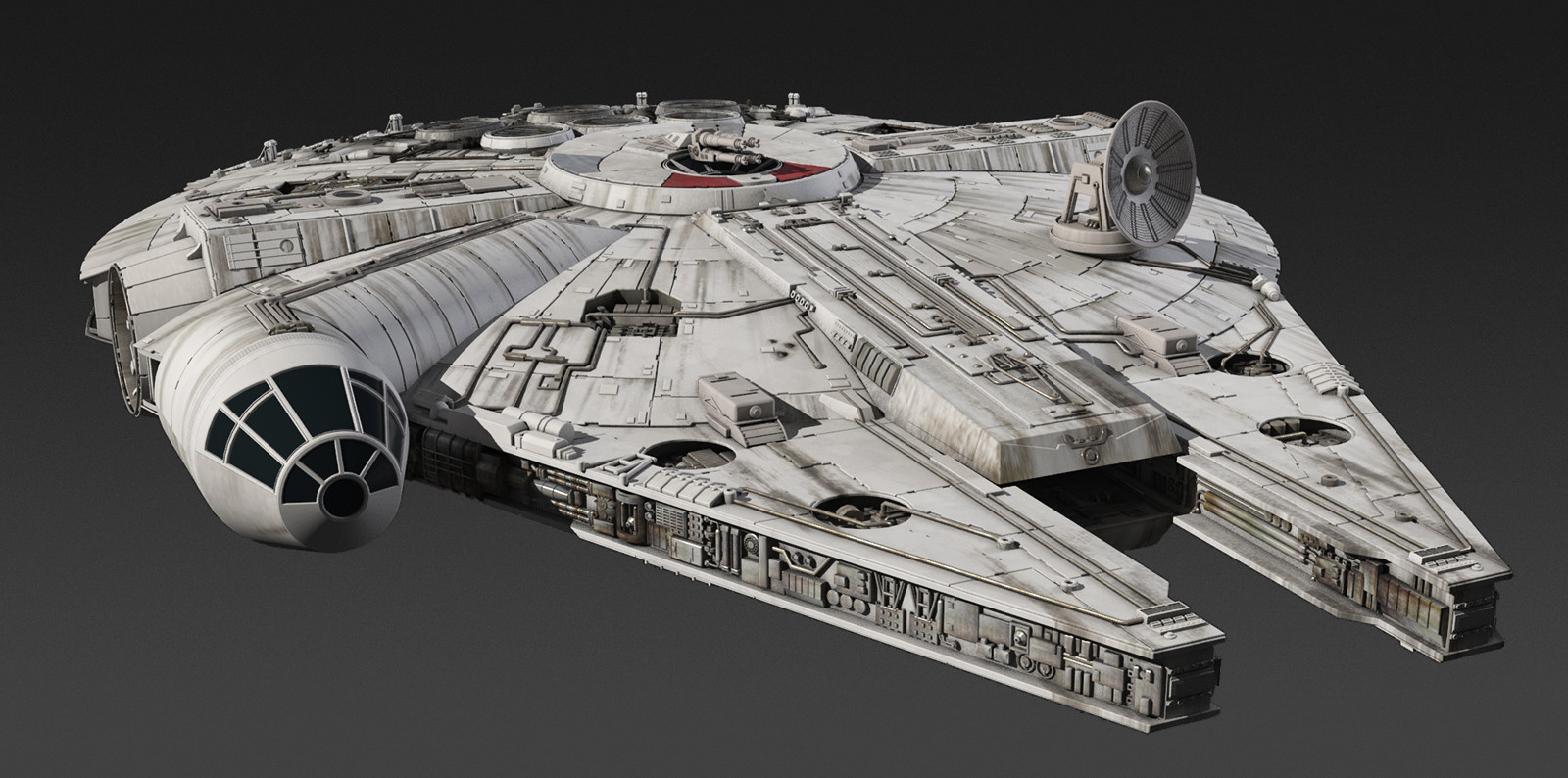ArtStation - Millennium Falcon