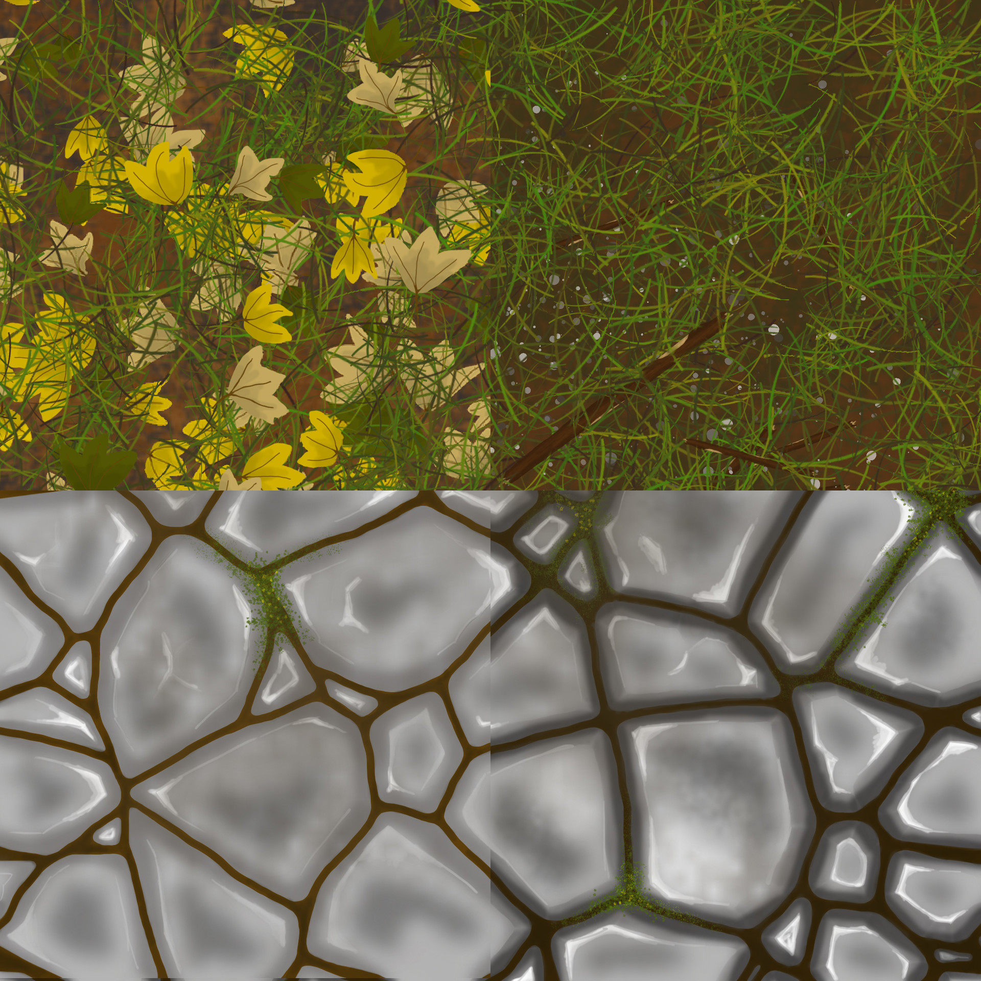 ArtStation - Handpainted Textures