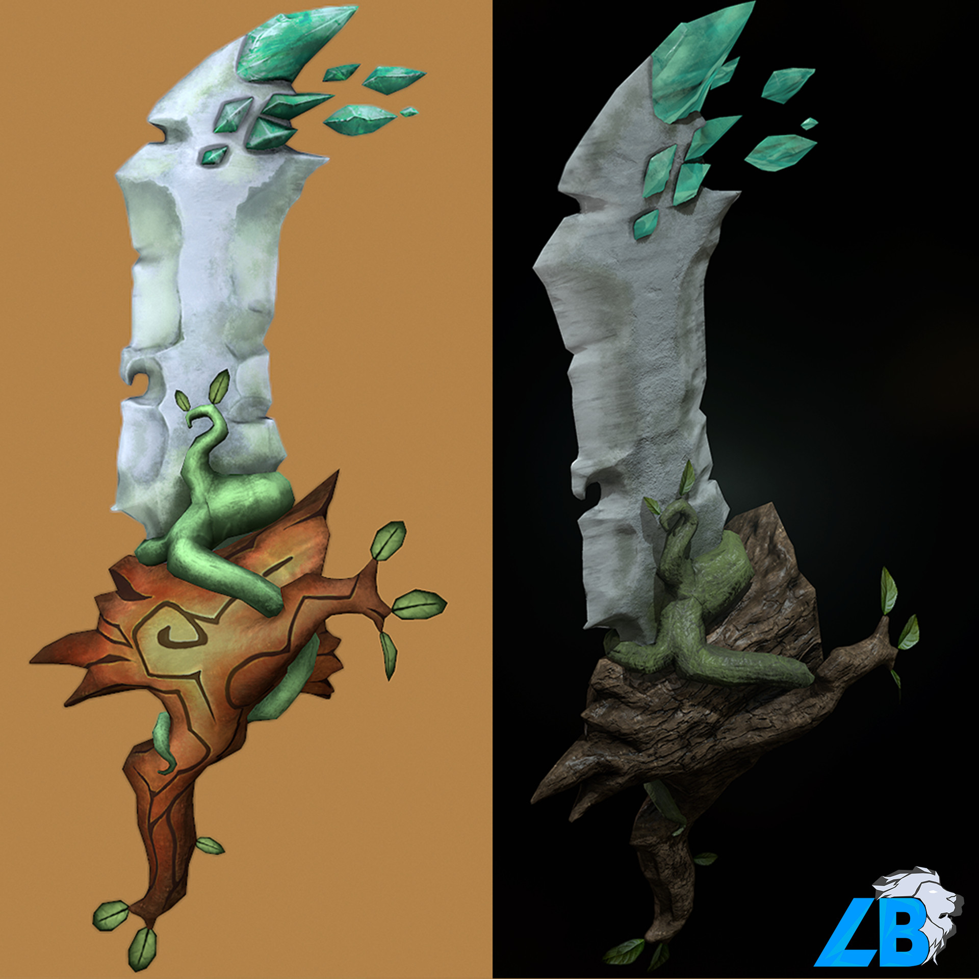 ArtStation - Nature Sword