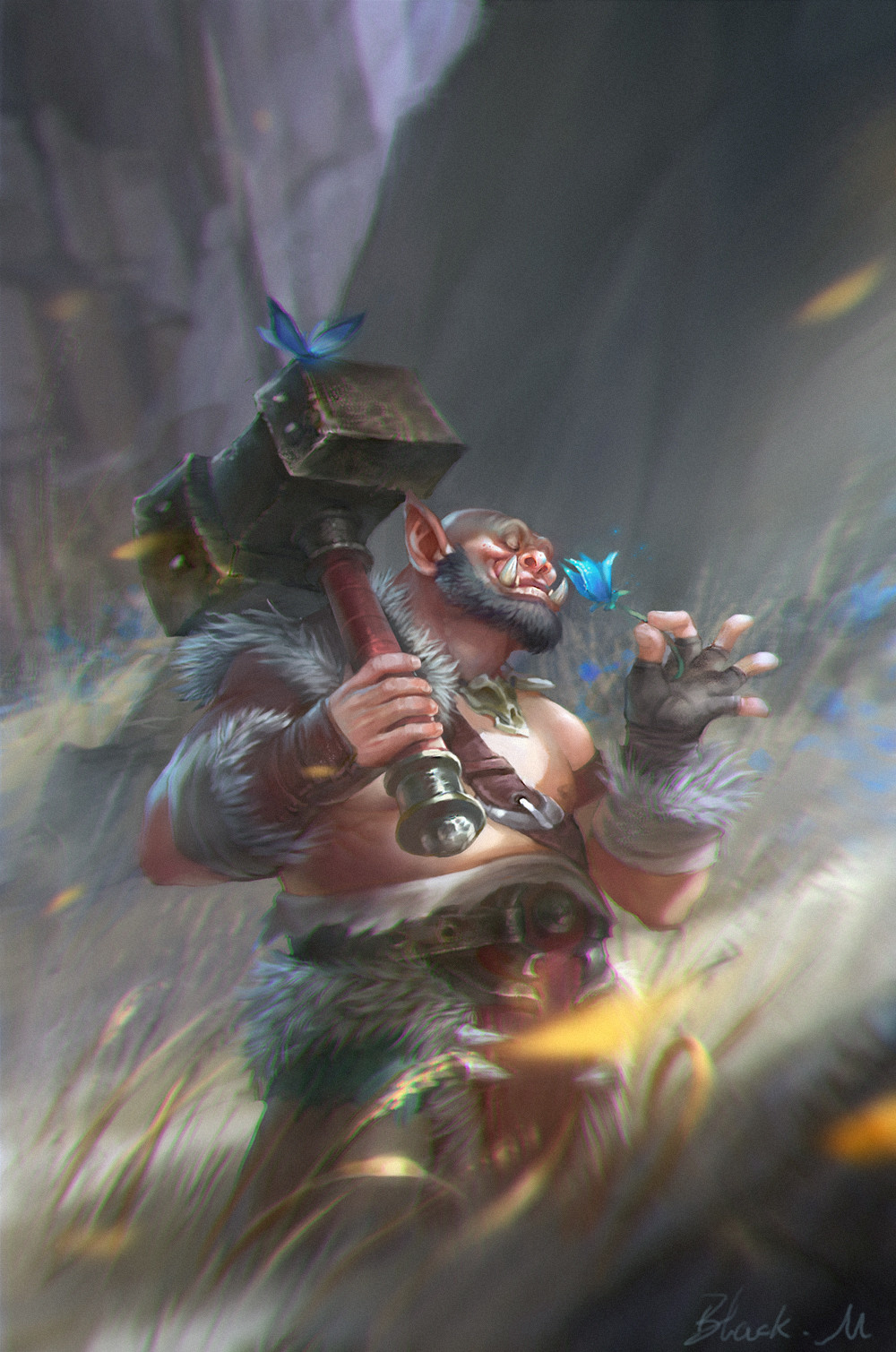 ArtStation - WOW Orgrim