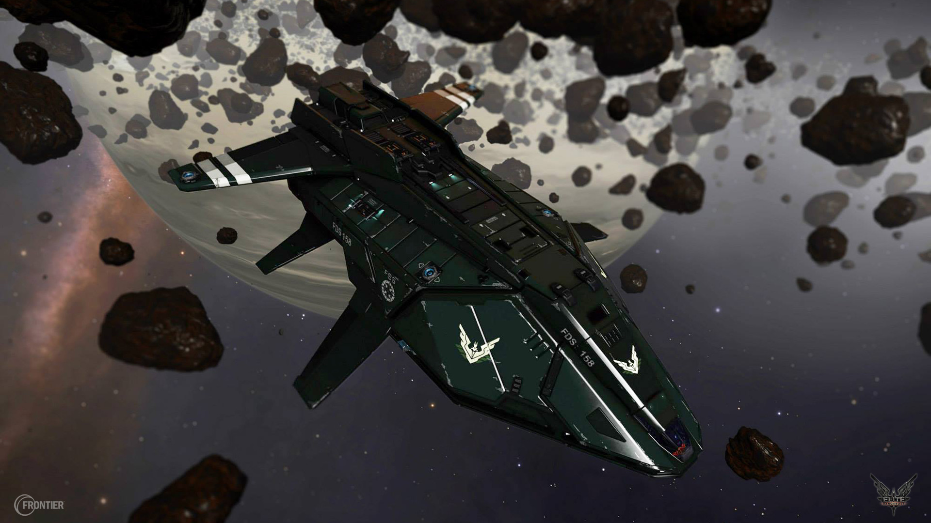 ArtStation - Federal Dropship (Elite Dangerous)