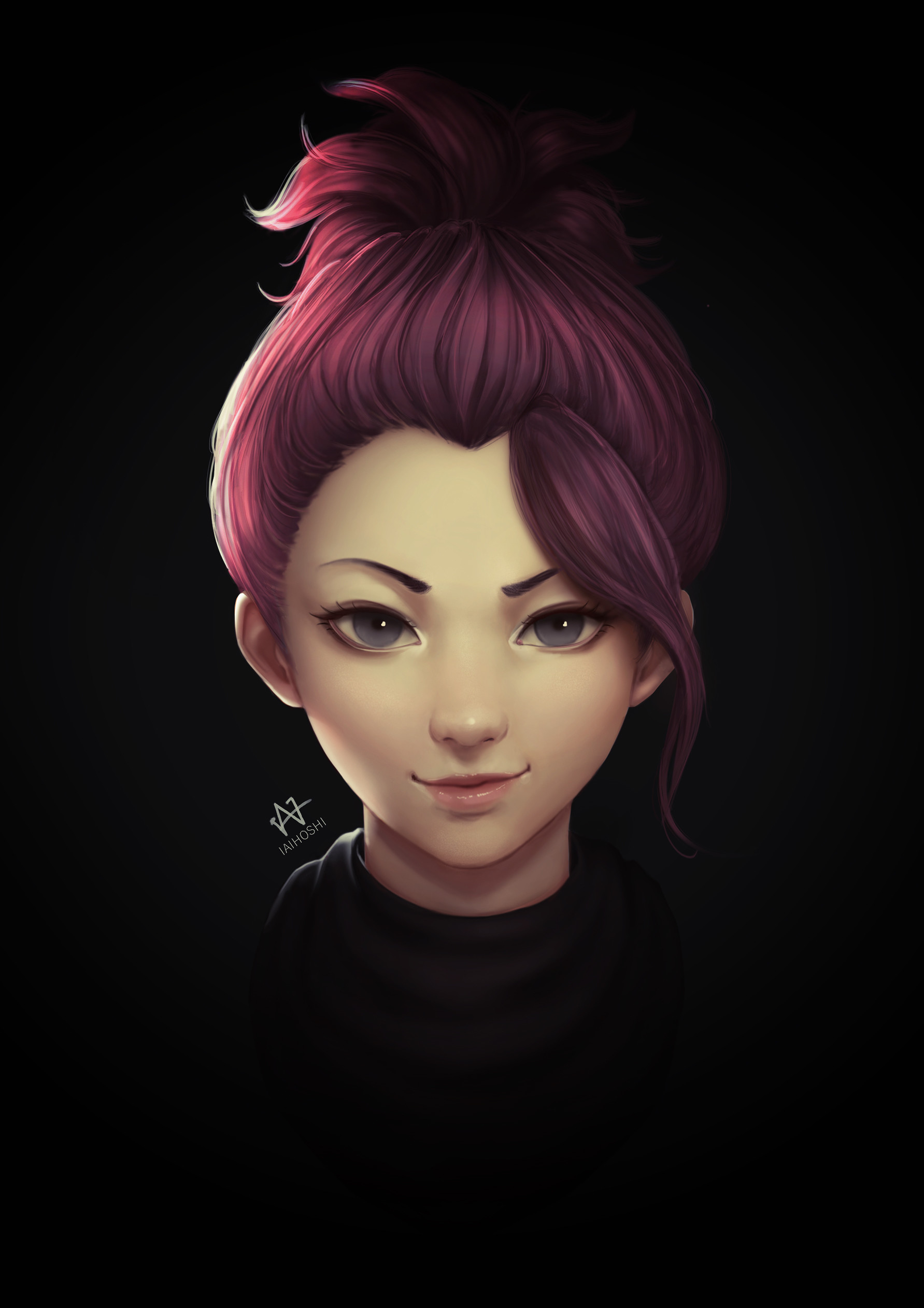 ArtStation - OC Bona Face Portrait