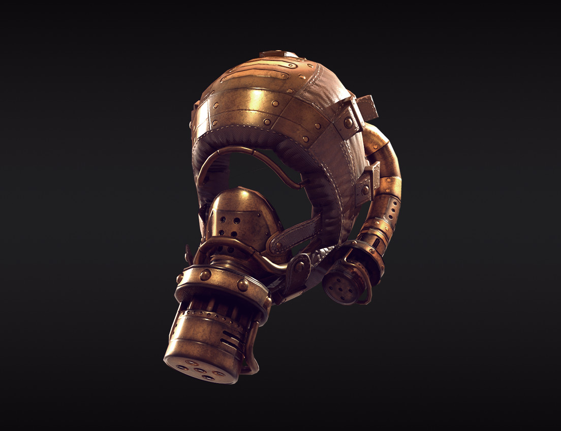 ArtStation - Steampunk Gas Mask