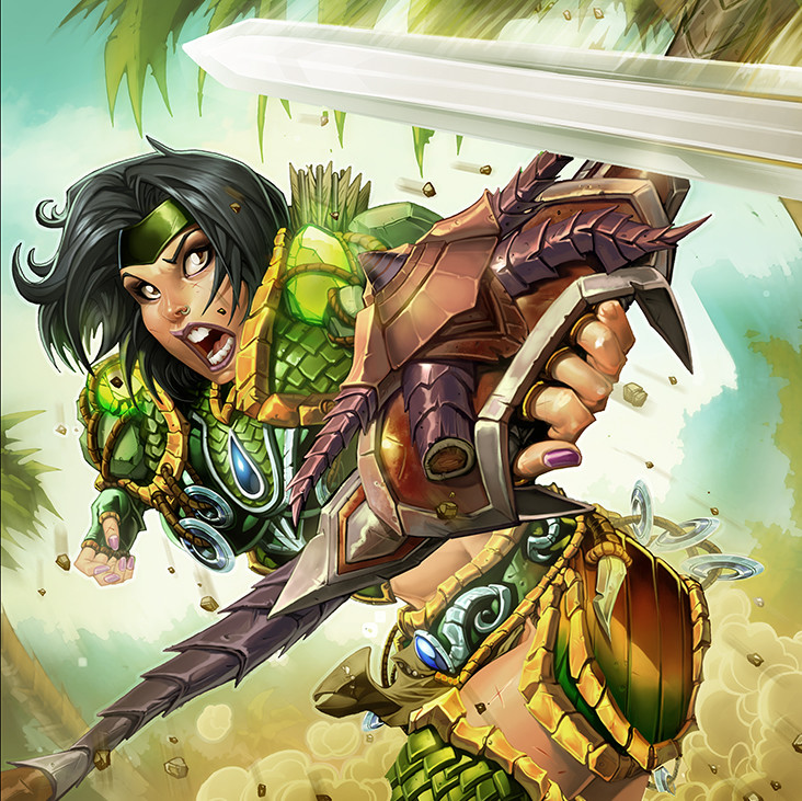 ArtStation - Blizzard's World of Warcraft Card Art by Jonboy Meyers ...