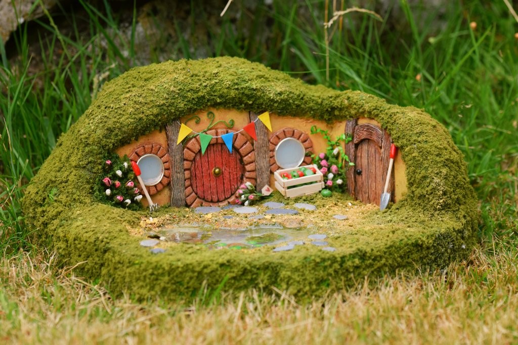 ArtStation - Miniature Model Hobbit Hole