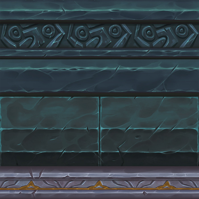 Daniel Diaz - Stylized Trim Textures