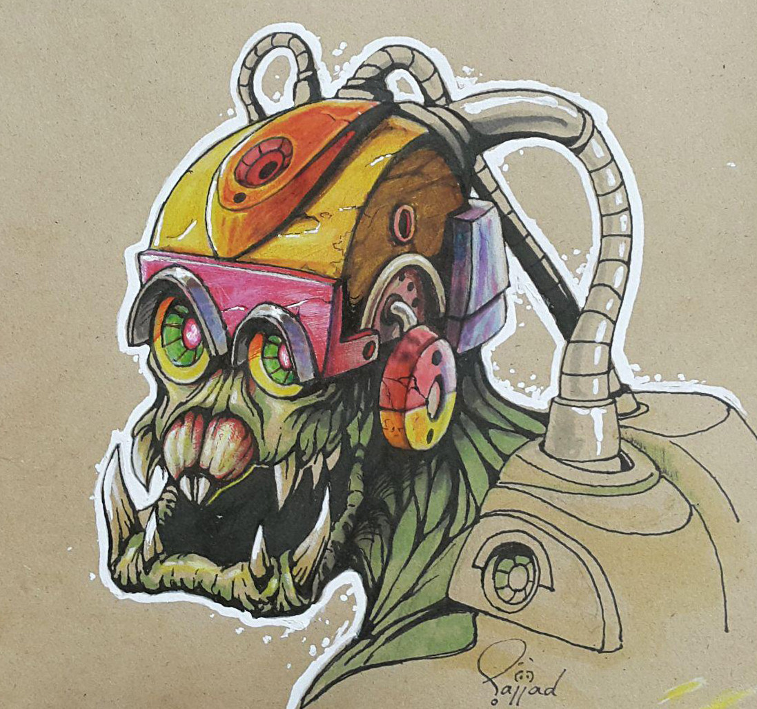 ArtStation - Cyborg Zombie