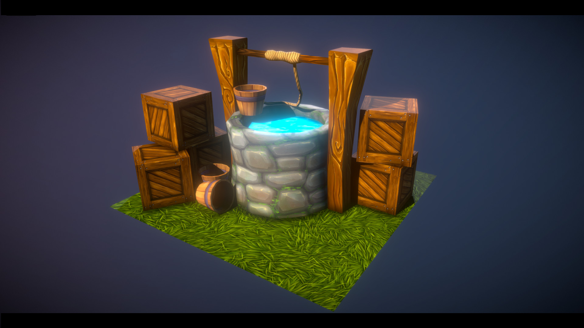 Adam Ludwiczak - Stylized Water Well