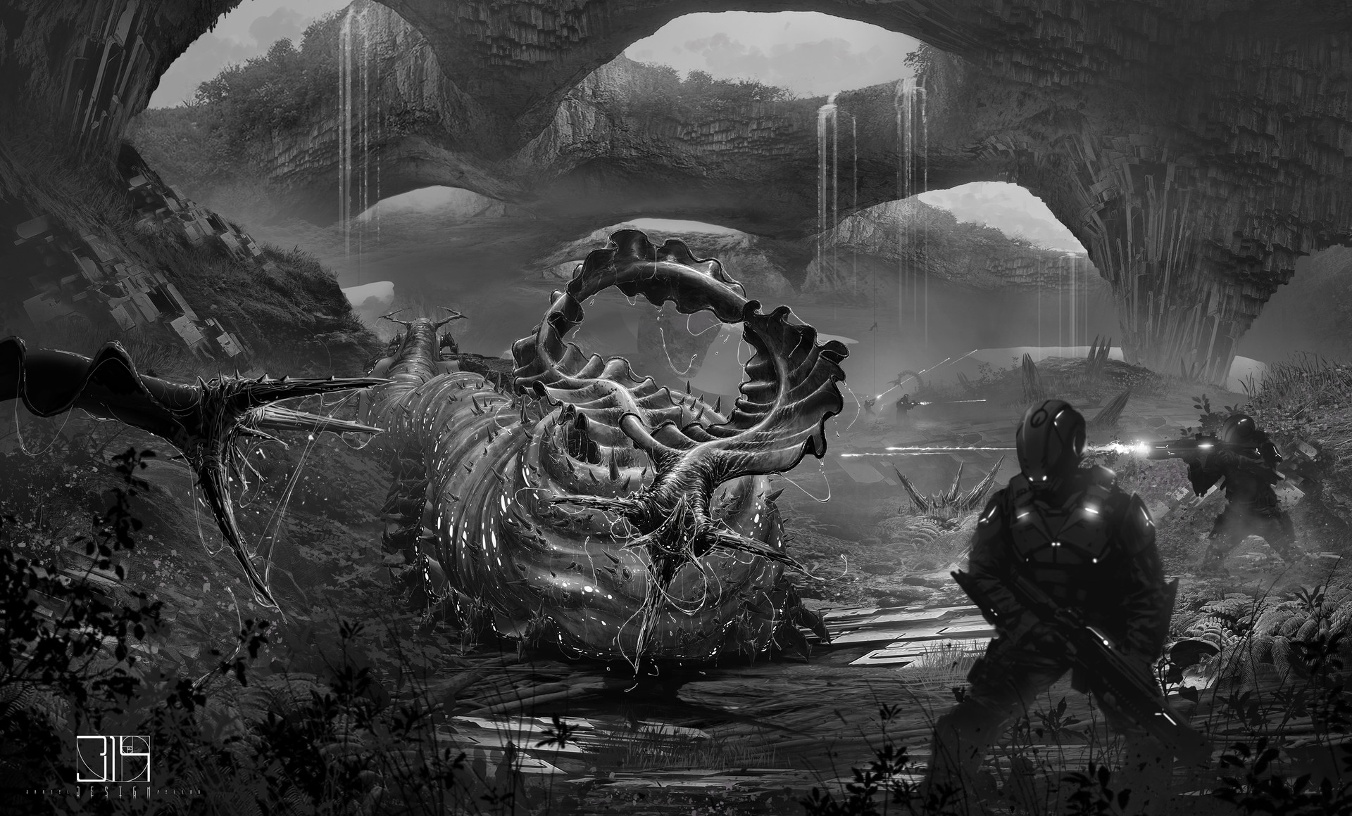 ArtStation - 'Rock Worms' - 314