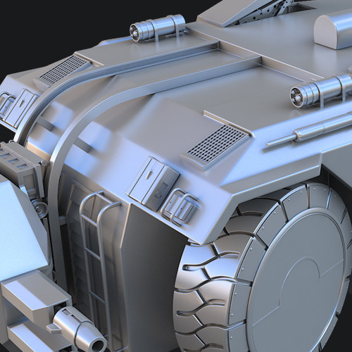 ArtStation - Aliens APC - WIP