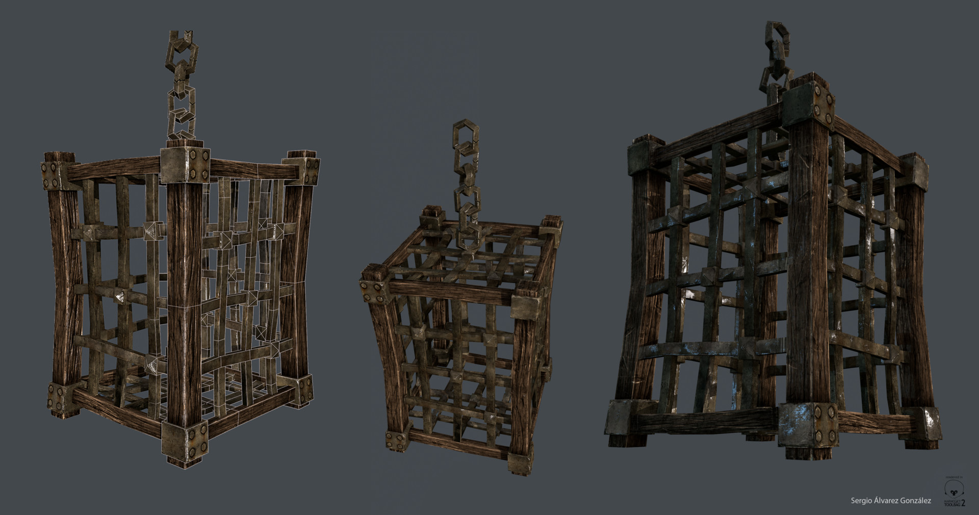 ArtStation - 3D Cage