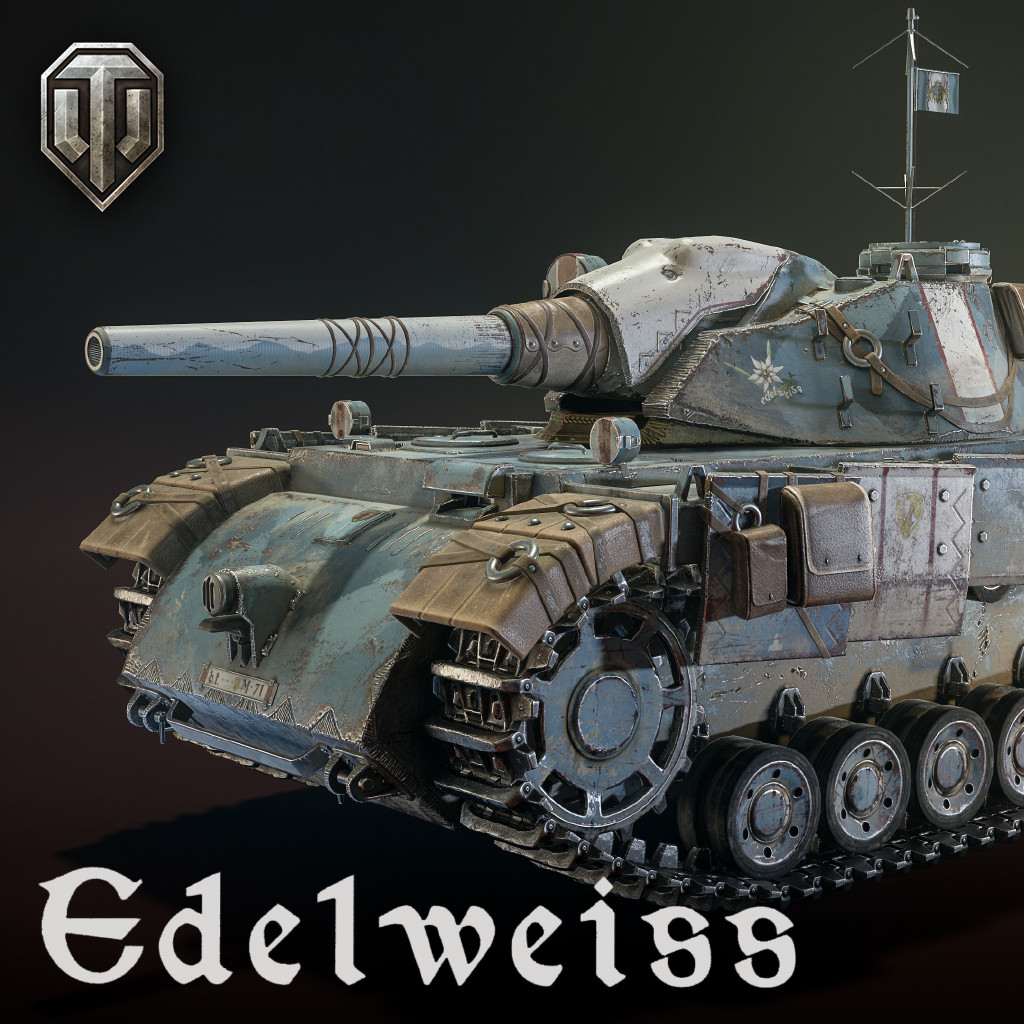 ArtStation - [WoT] Edelweiss