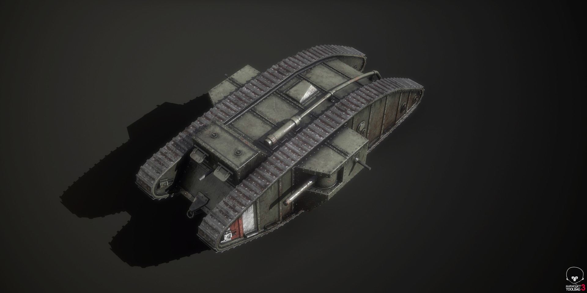 ArtStation - Mark 1 Tank