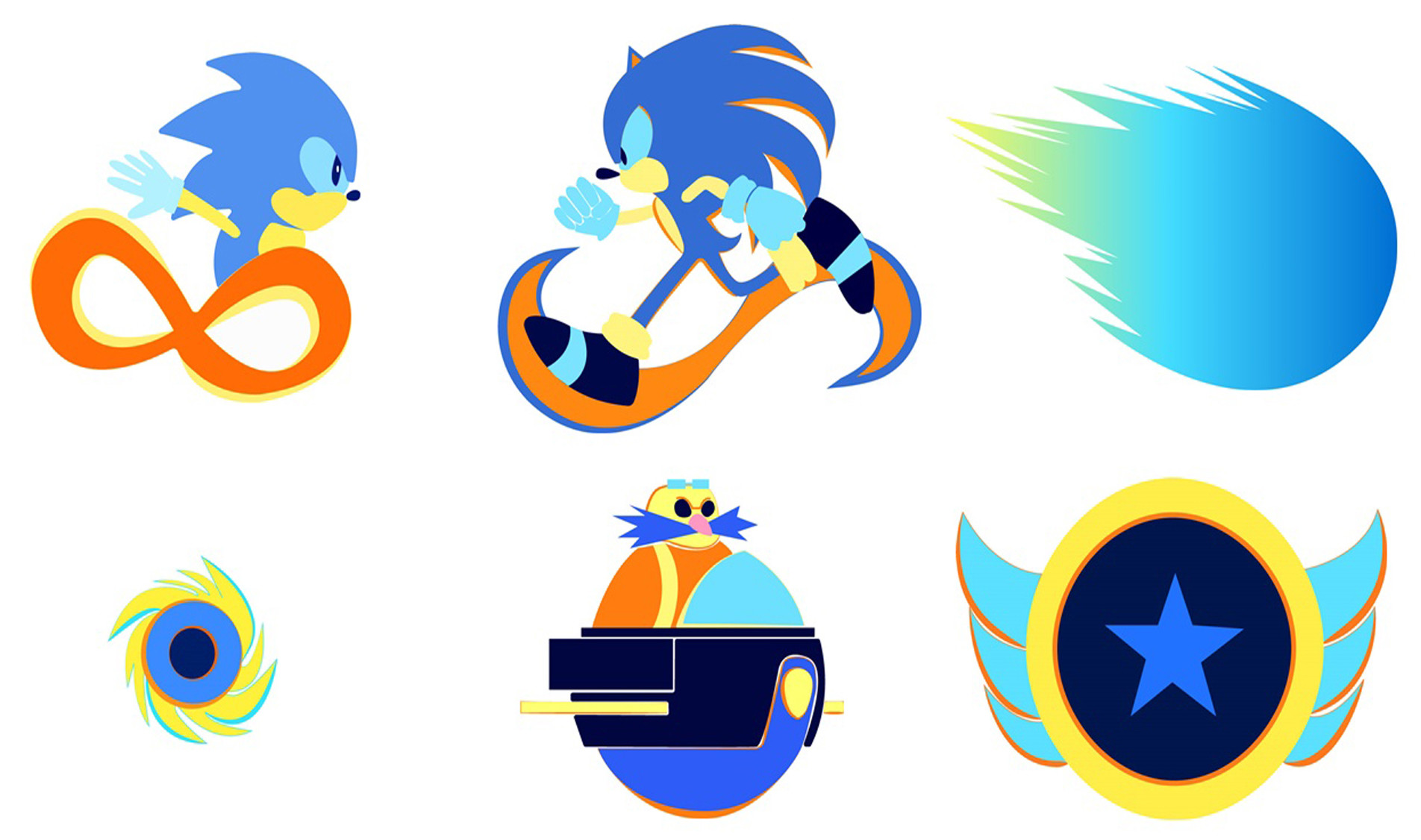 ArtStation - Sonic the hedgehog illustrator art