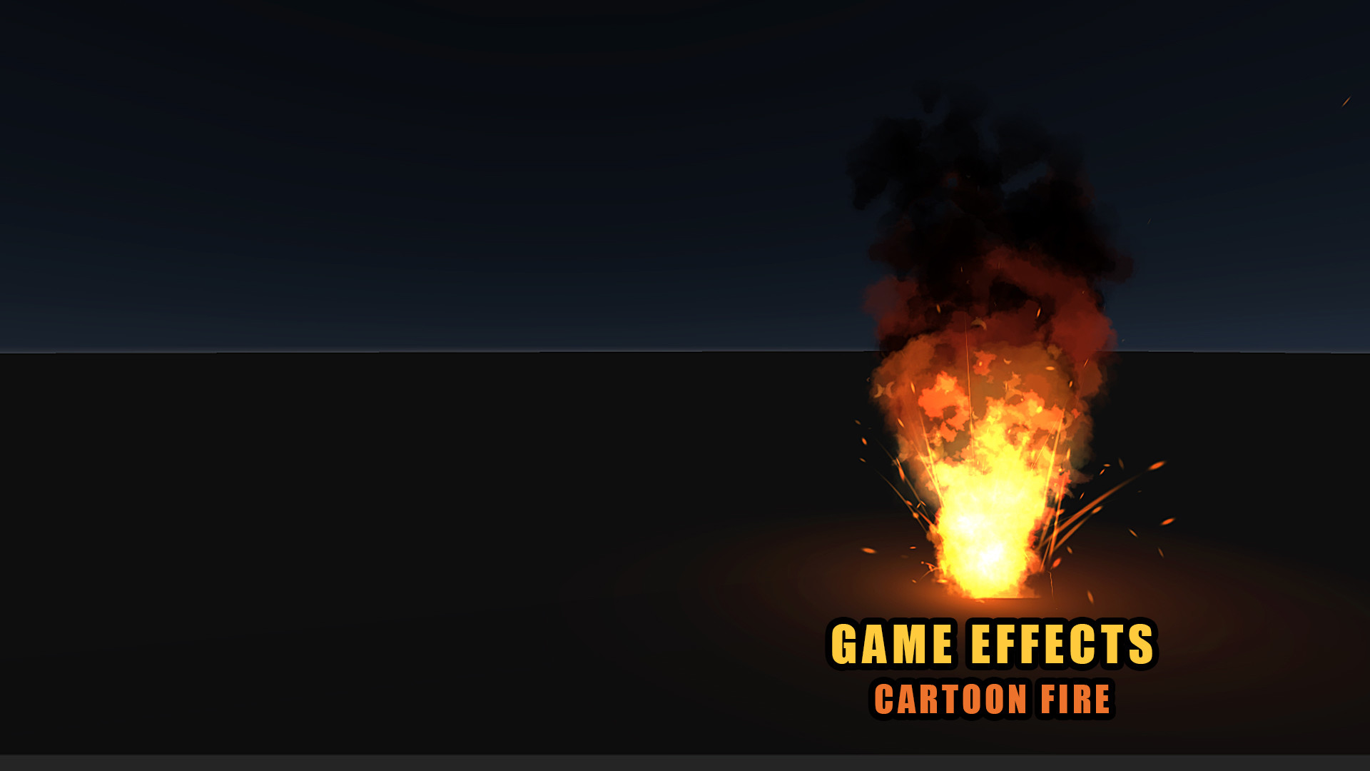 ArtStation - Game Effect - Cartoonish Fire