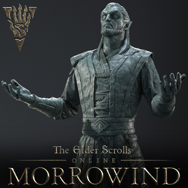 ArtStation - Statue of St. Olms - Vivec City