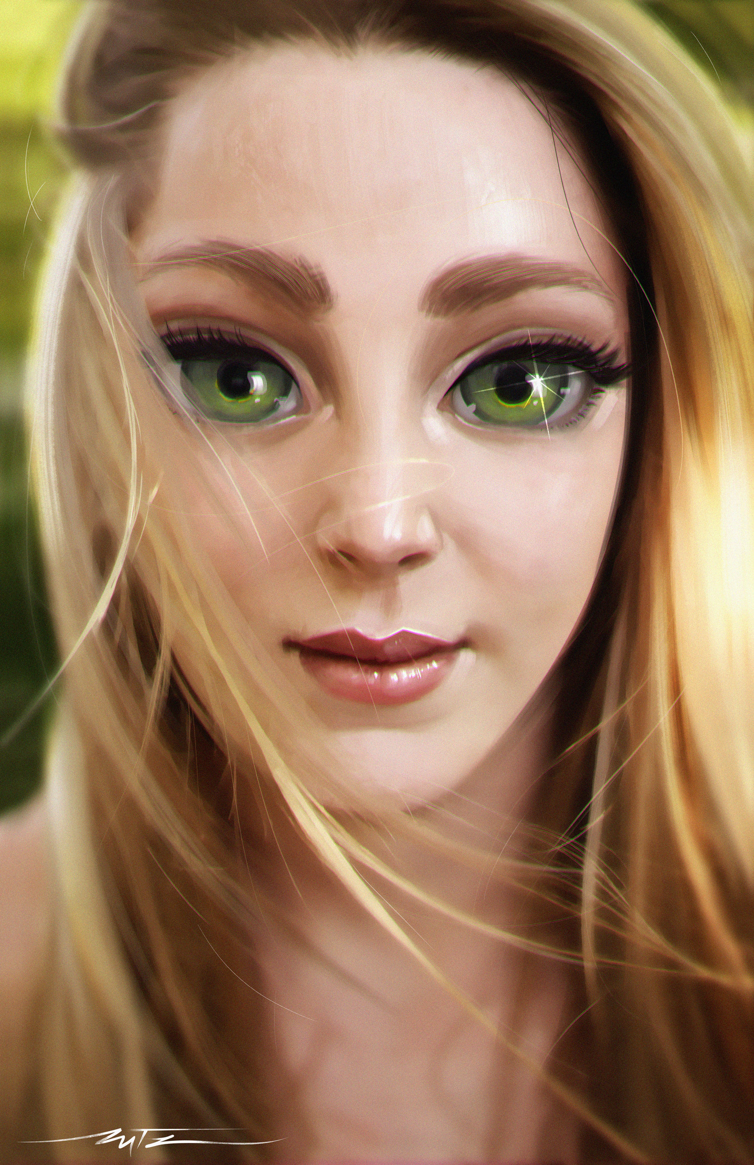 ArtStation - Big eyes - Deep soul