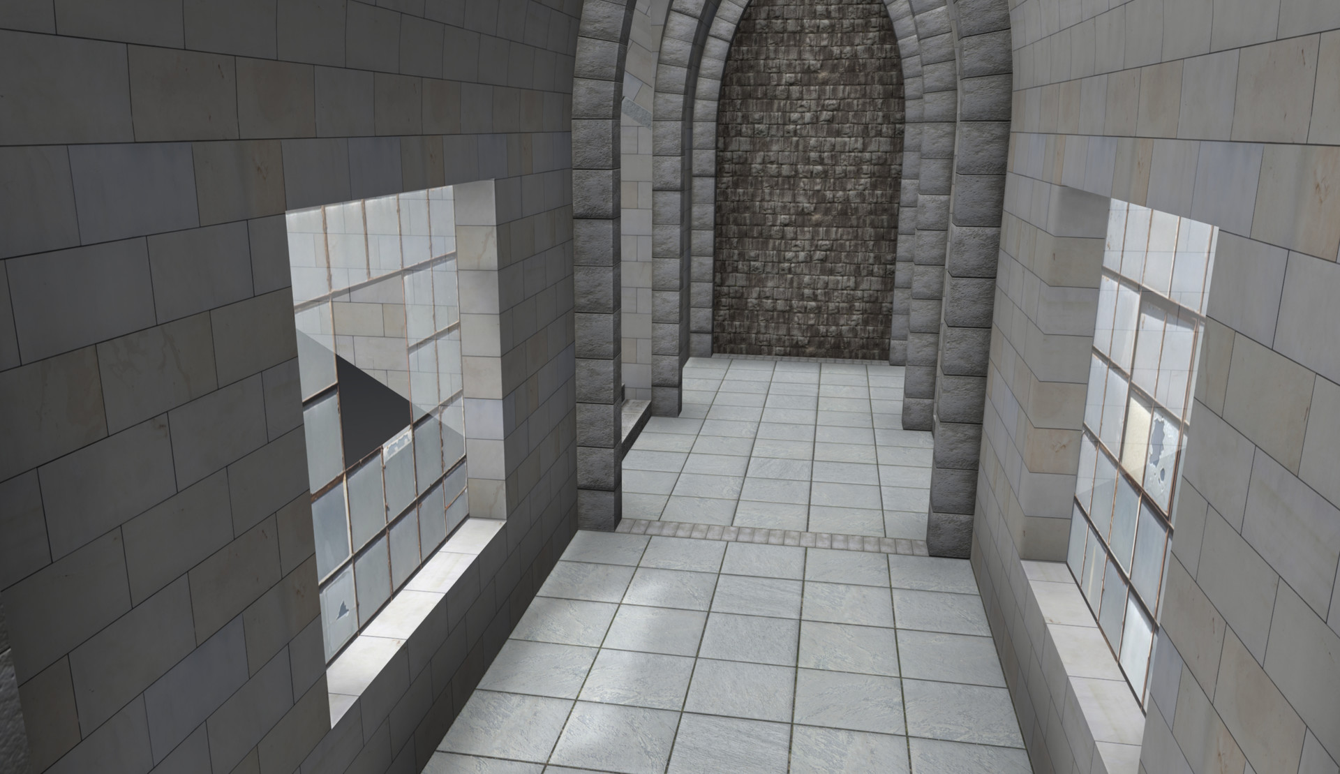 ArtStation - Dungeon made using Modular Sections