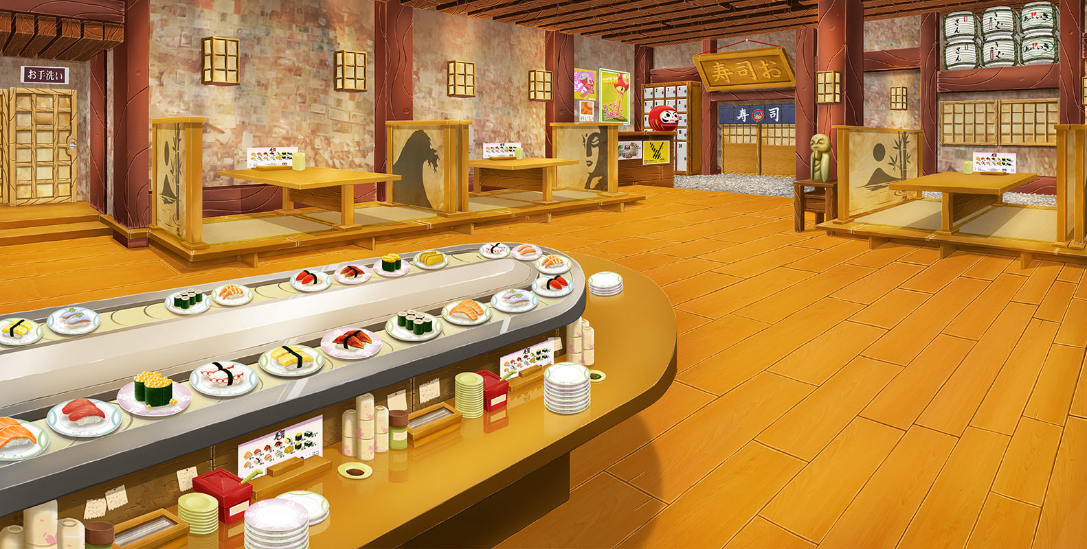 ArtStation - Sushi Restaurant