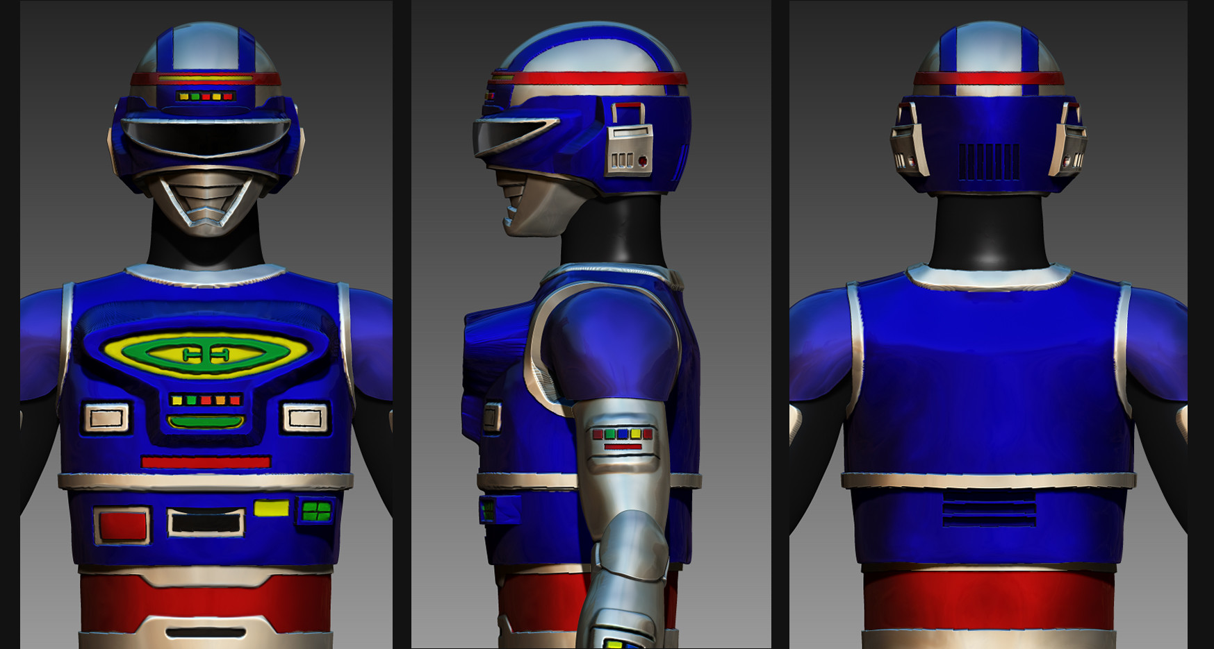 ArtStation - Space Sheriff Shaider