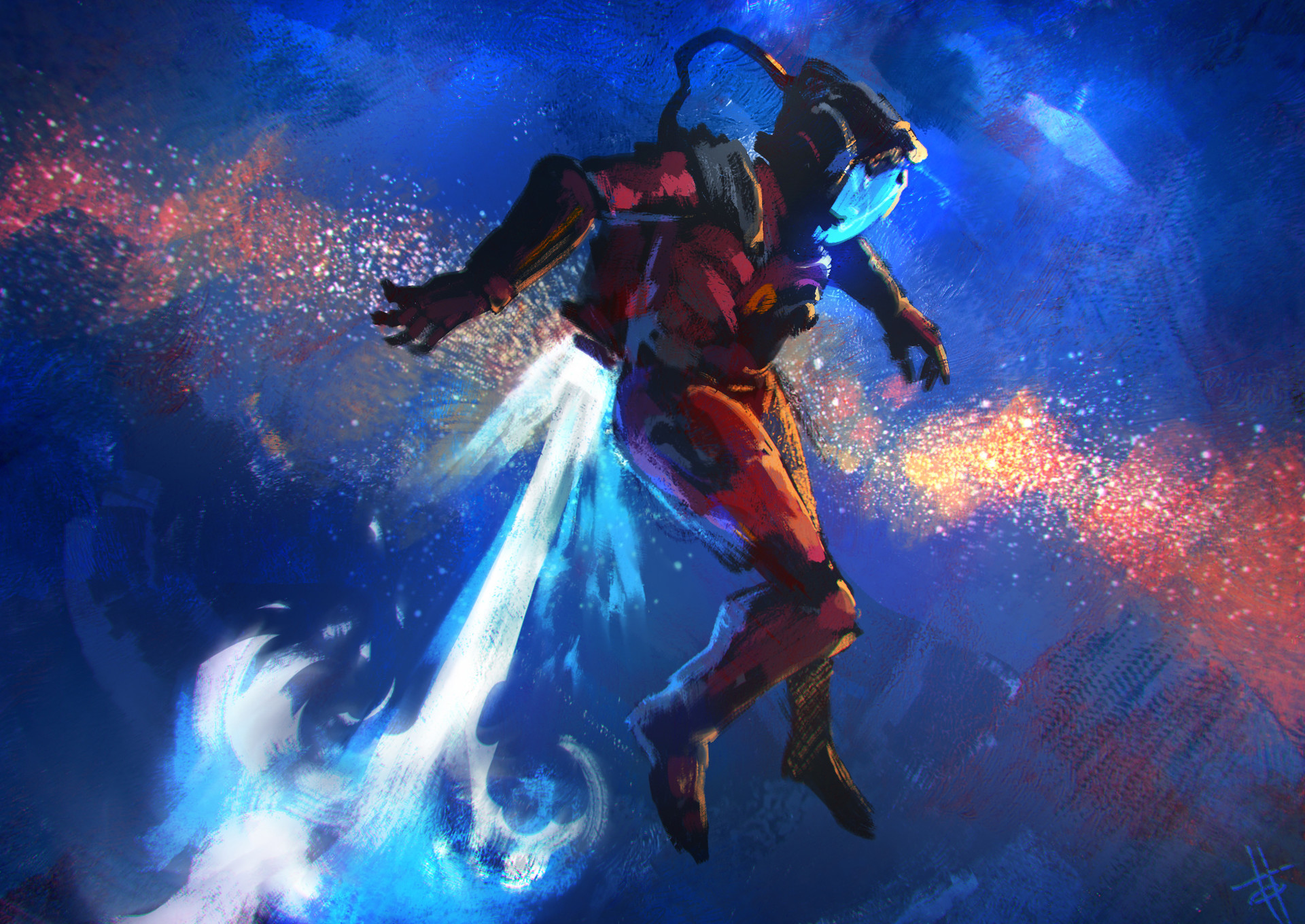 ArtStation - spacewalk