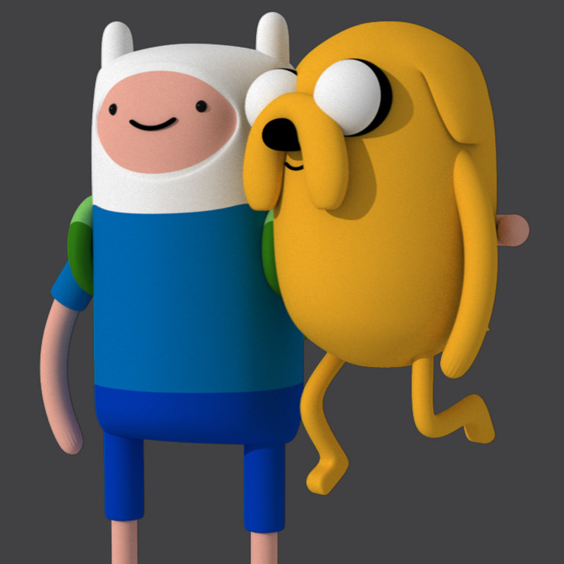 ArtStation - Finn and Jake - Fanart